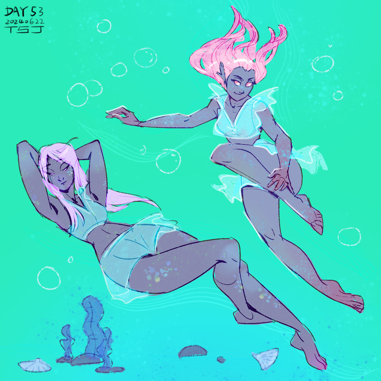 ArtStation - exercises:underwater