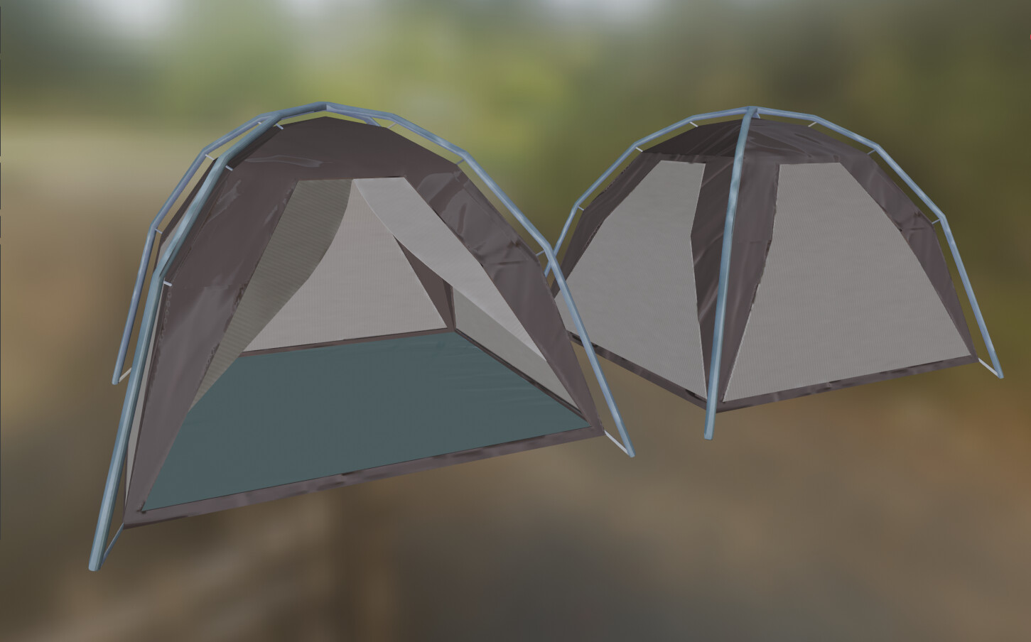 ArtStation - Camping Set 2 ( tents)