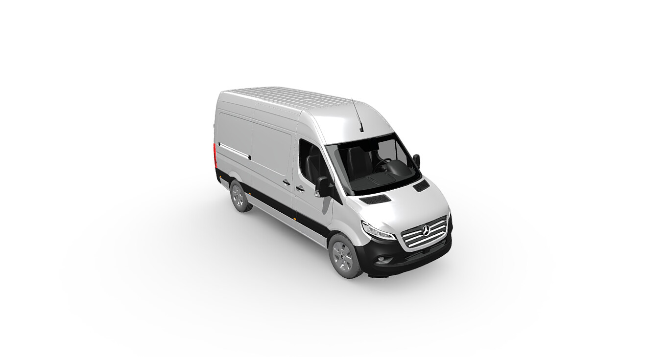 ArtStation - Mercedes-Benz Sprinter Panel Van L2 H2 (2024)