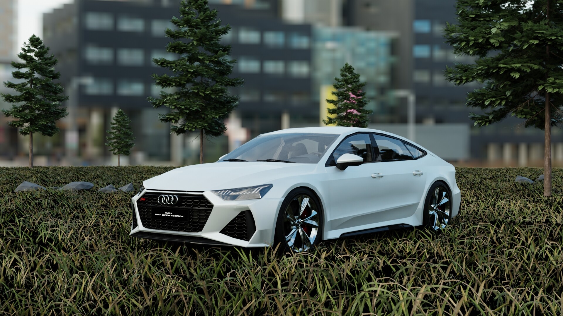 ArtStation - Audi RS7 Sportback 2020 3D Model