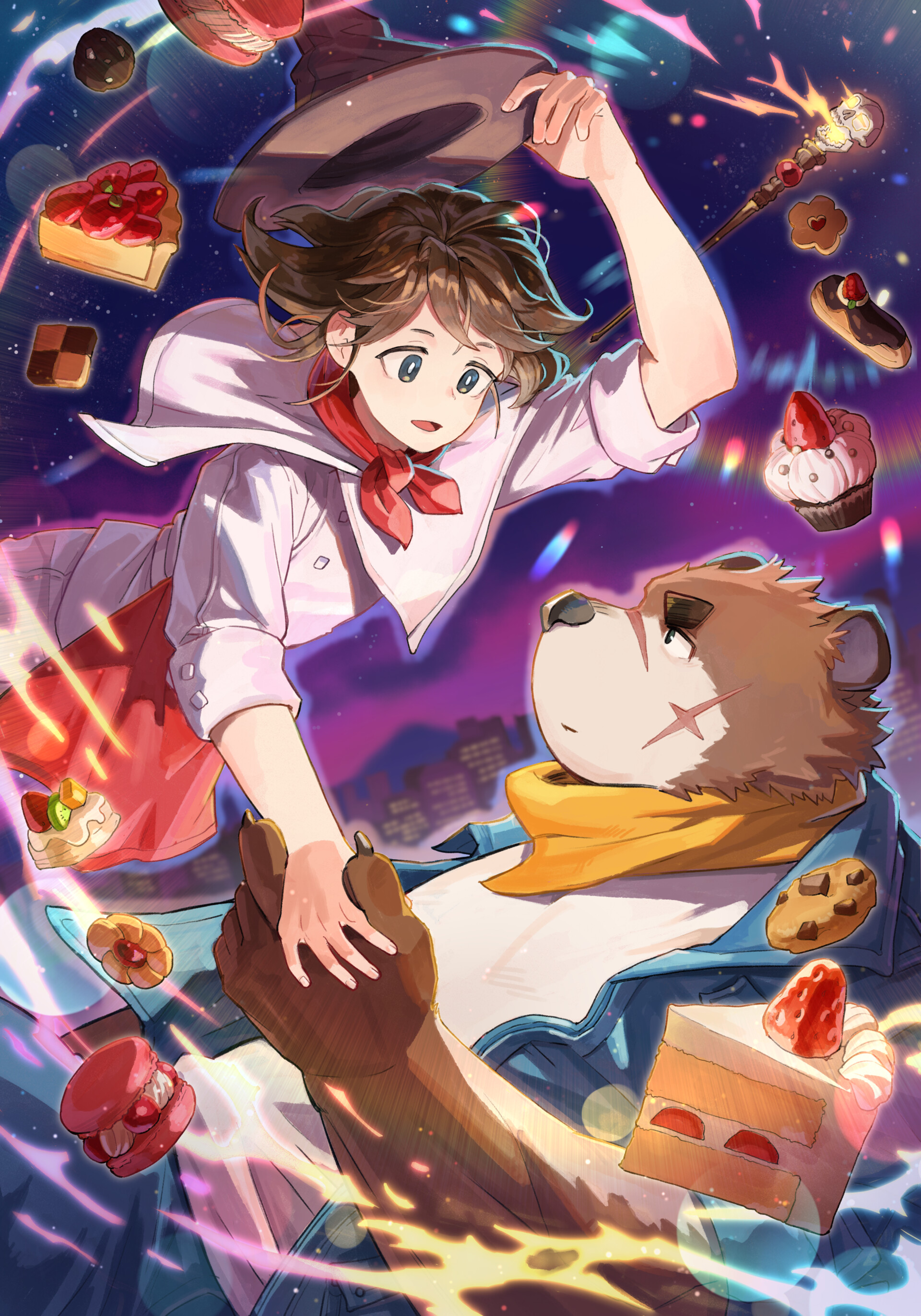 ArtStation - Commissioned work for Webnovel Cover