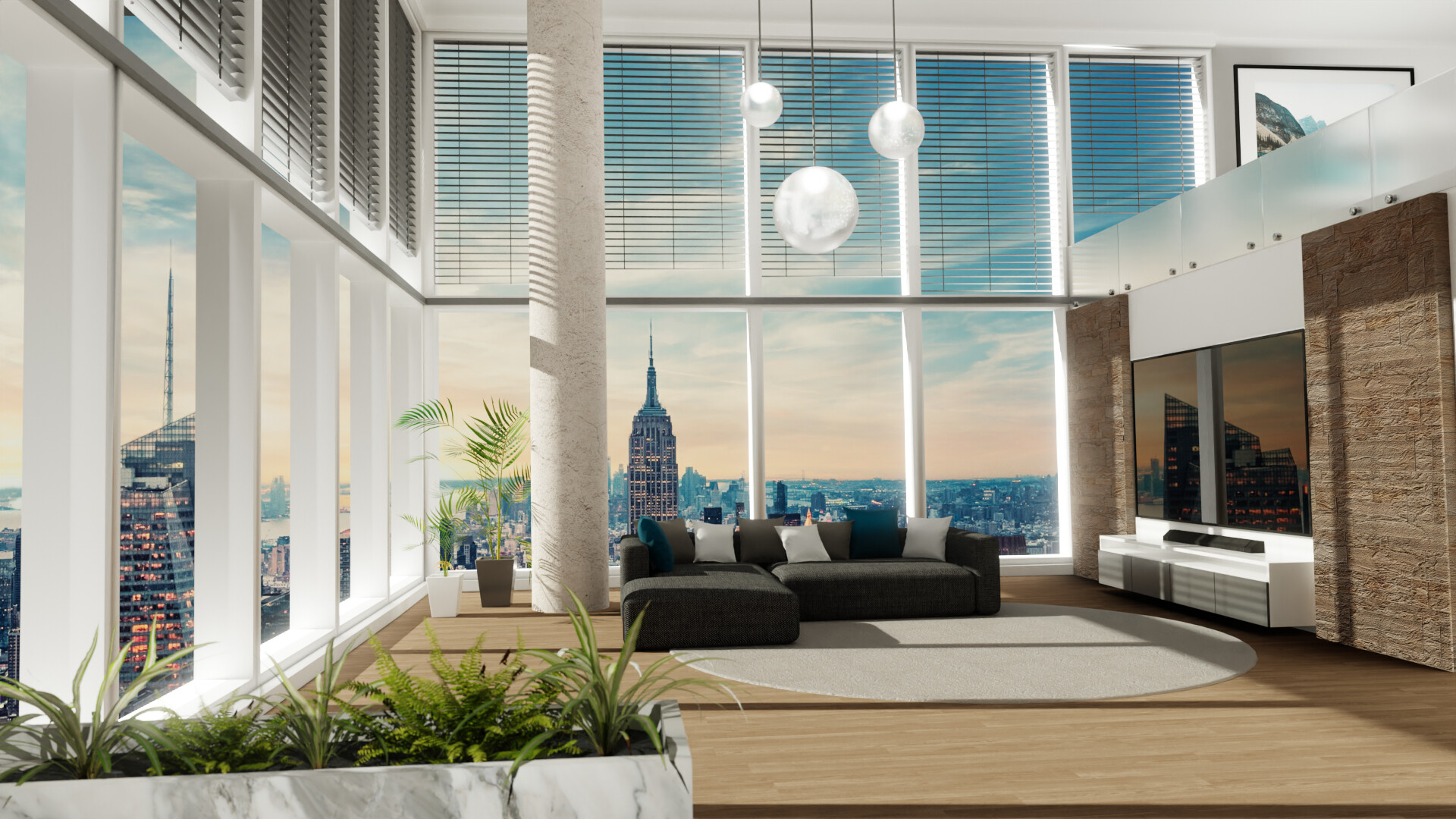 ArtStation - Luxurious penthouse