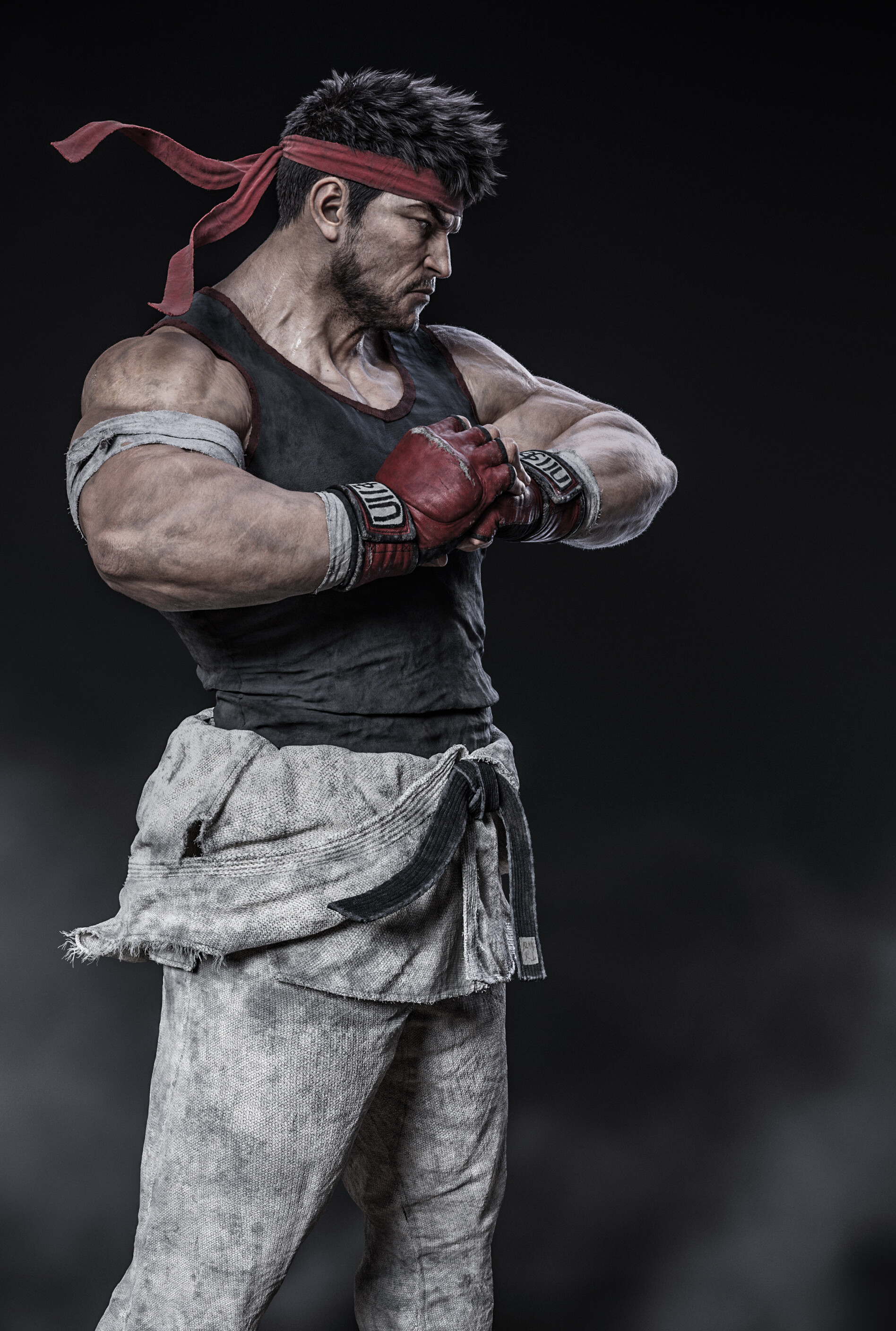 Duc (Phil) Nguyen - Ryu - Street Fighter - Fan art