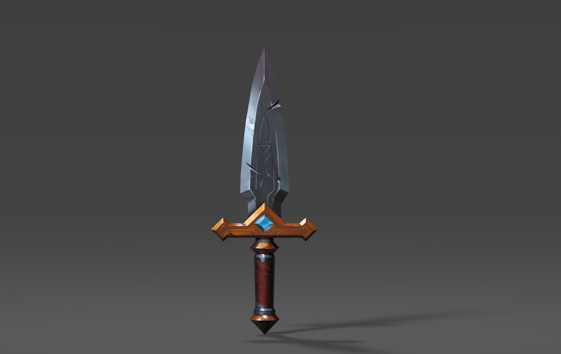 ArtStation - Stylized Dagger
