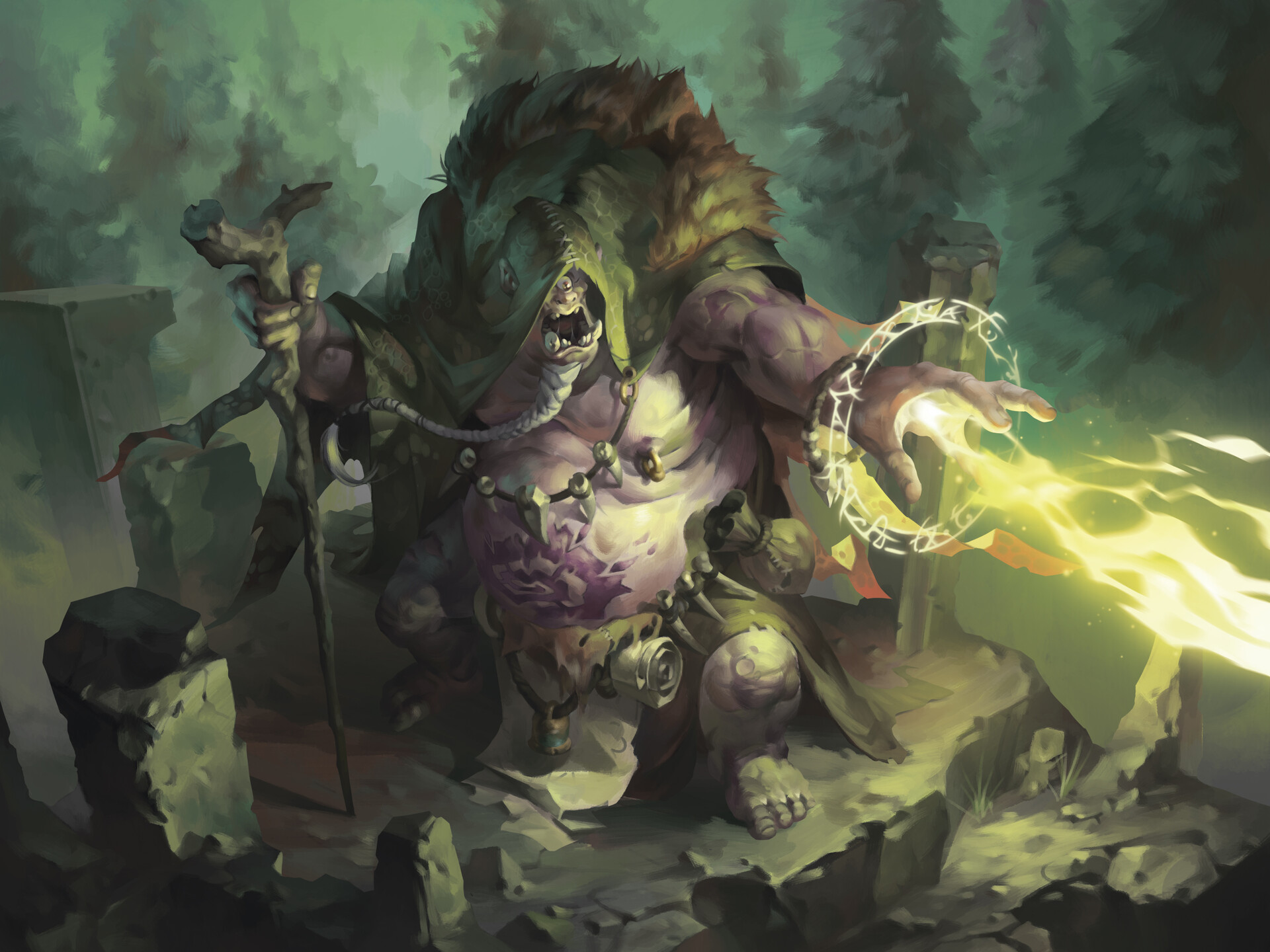 ArtStation - Циклоп- маг (Cyclop- mage)