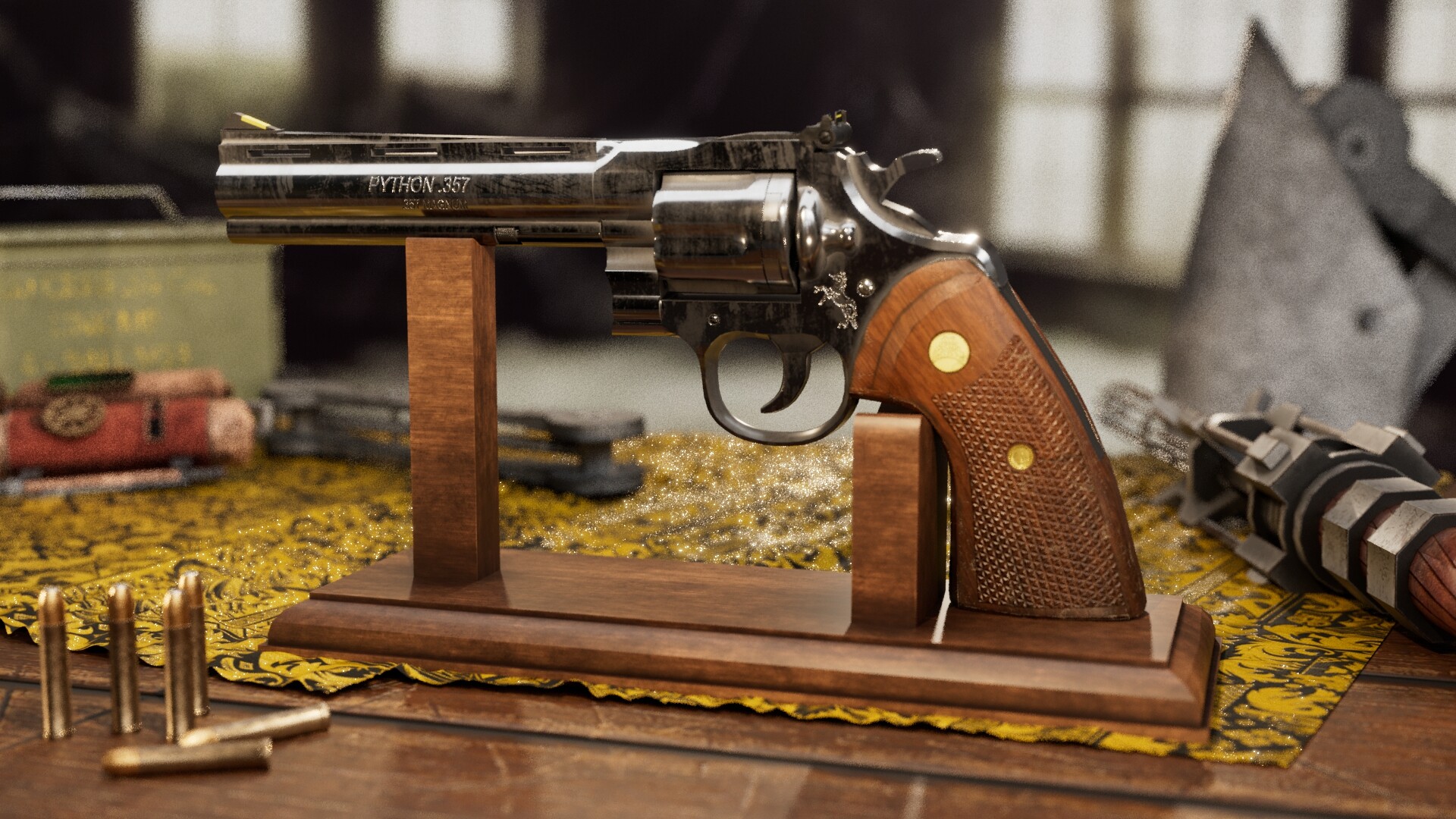 ArtStation - Revolver Colt Python 6