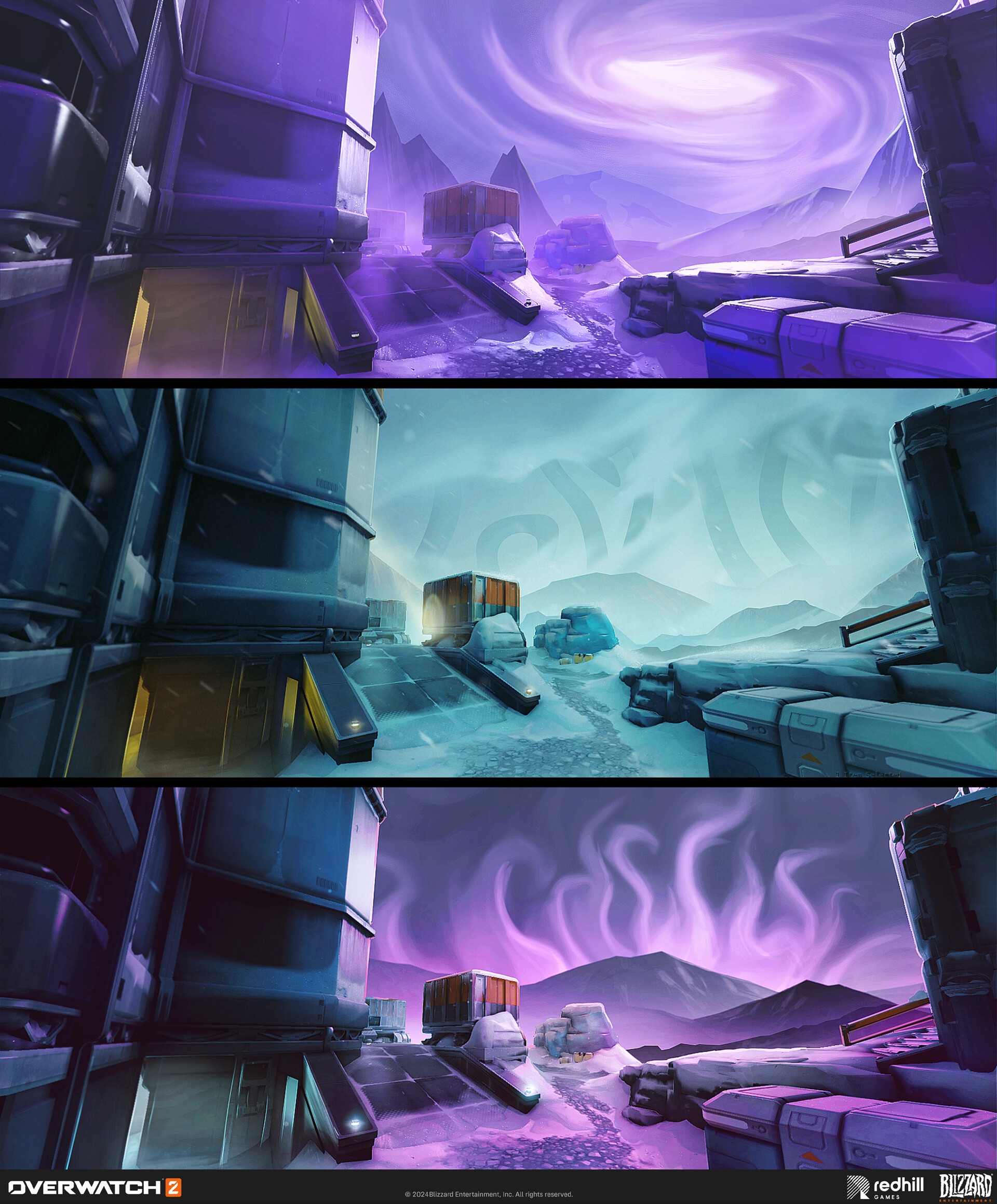Redhill Games - Overwatch 2 Cosmic Crisis Concepts