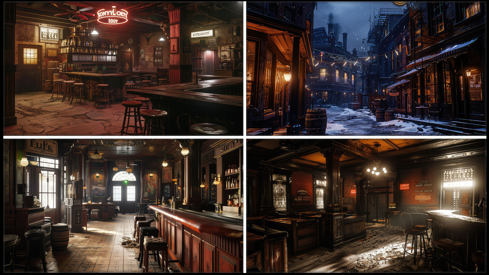 Ferial Concept - 🔹210 Bar - Environment Concept Reference Image Pack v ...