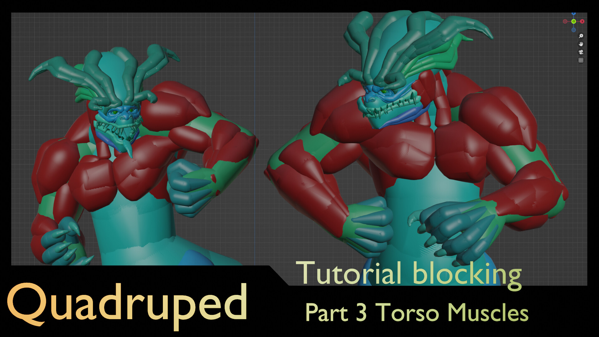 ArtStation - Quadruped Creature