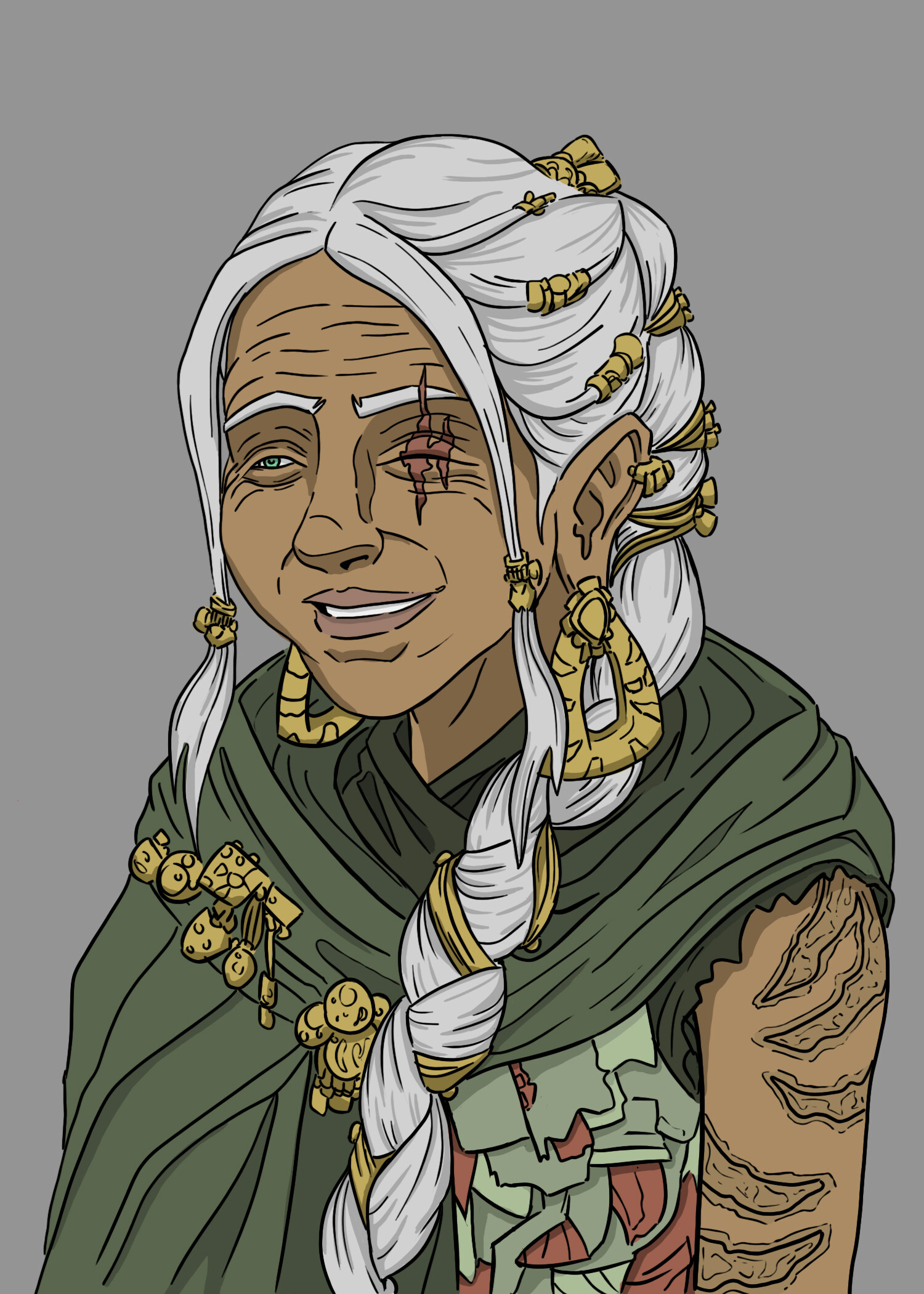 ArtStation - D&D Human Monk