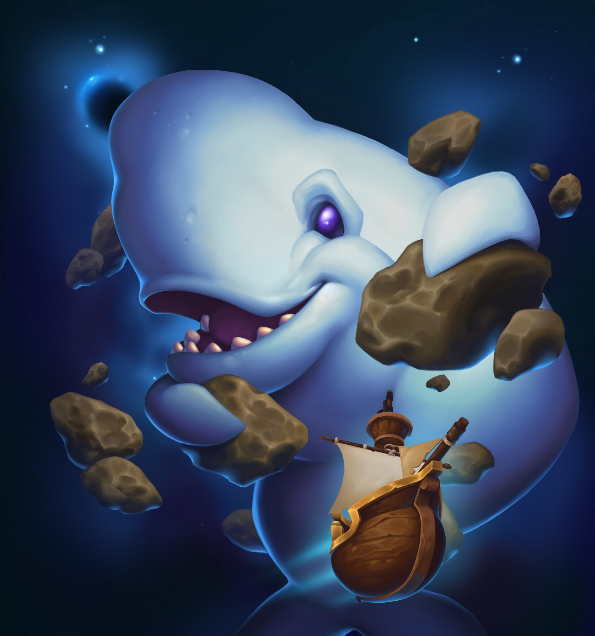 ArtStation - Moby Dick - Once Upon A Galaxy