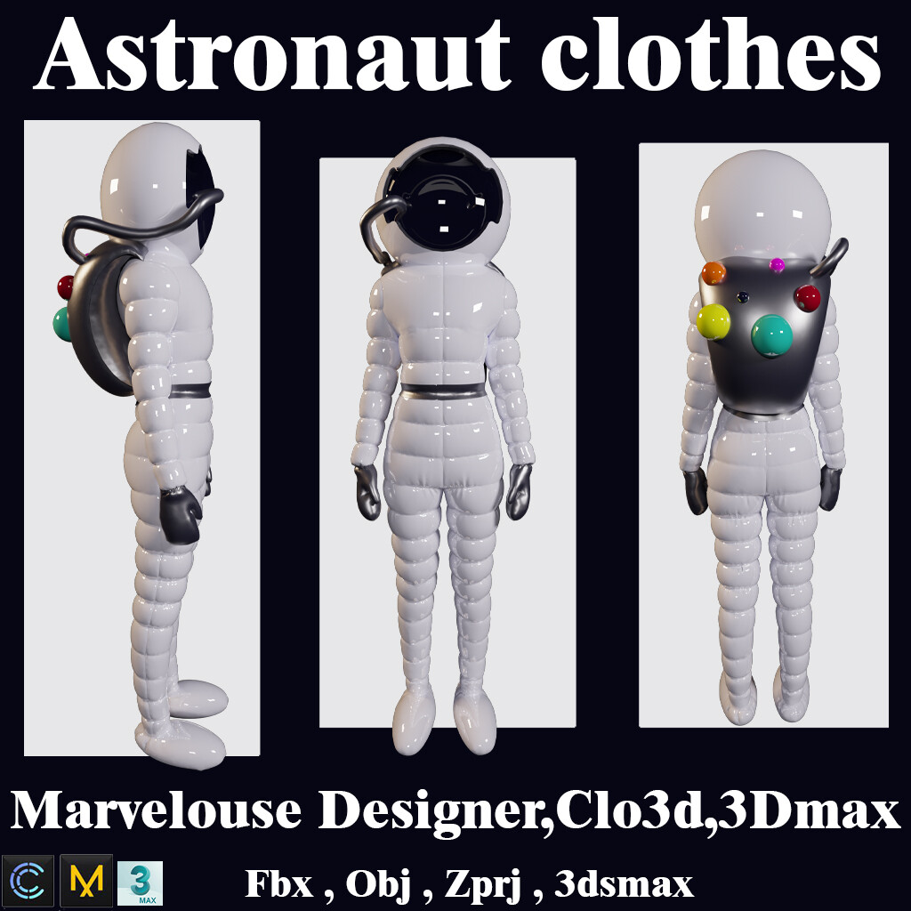Mahshad Roodaki - Astronaut clothes
