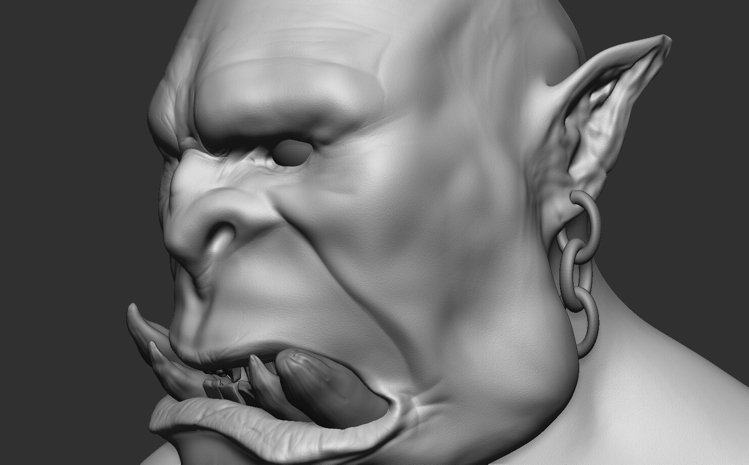 ArtStation - Orc Sculpt