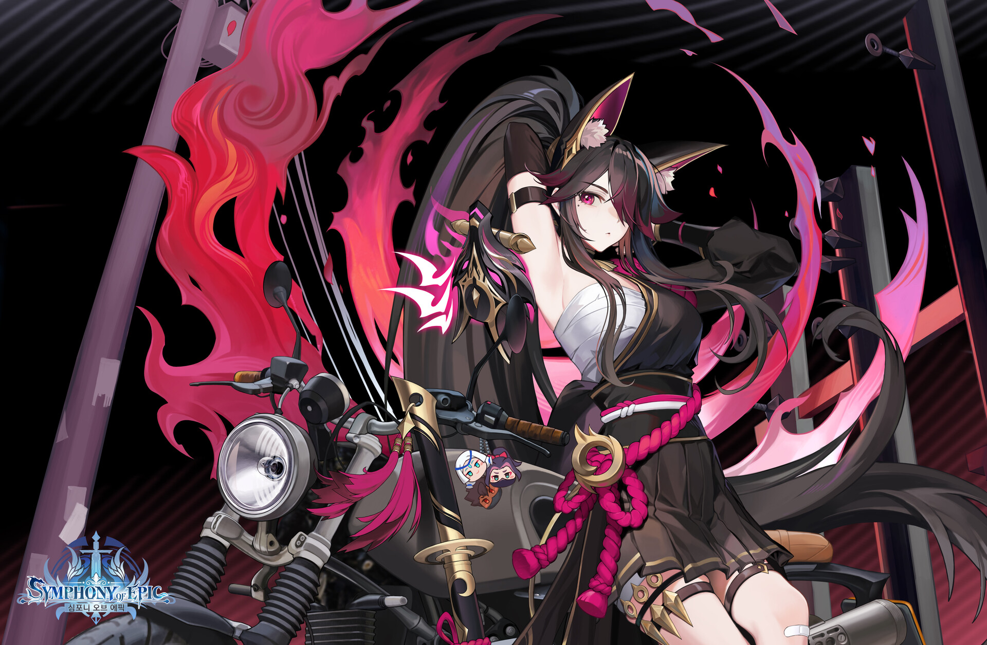 ArtStation - Mobile Legends Adventure - Tokinibara【Midnight blaze】