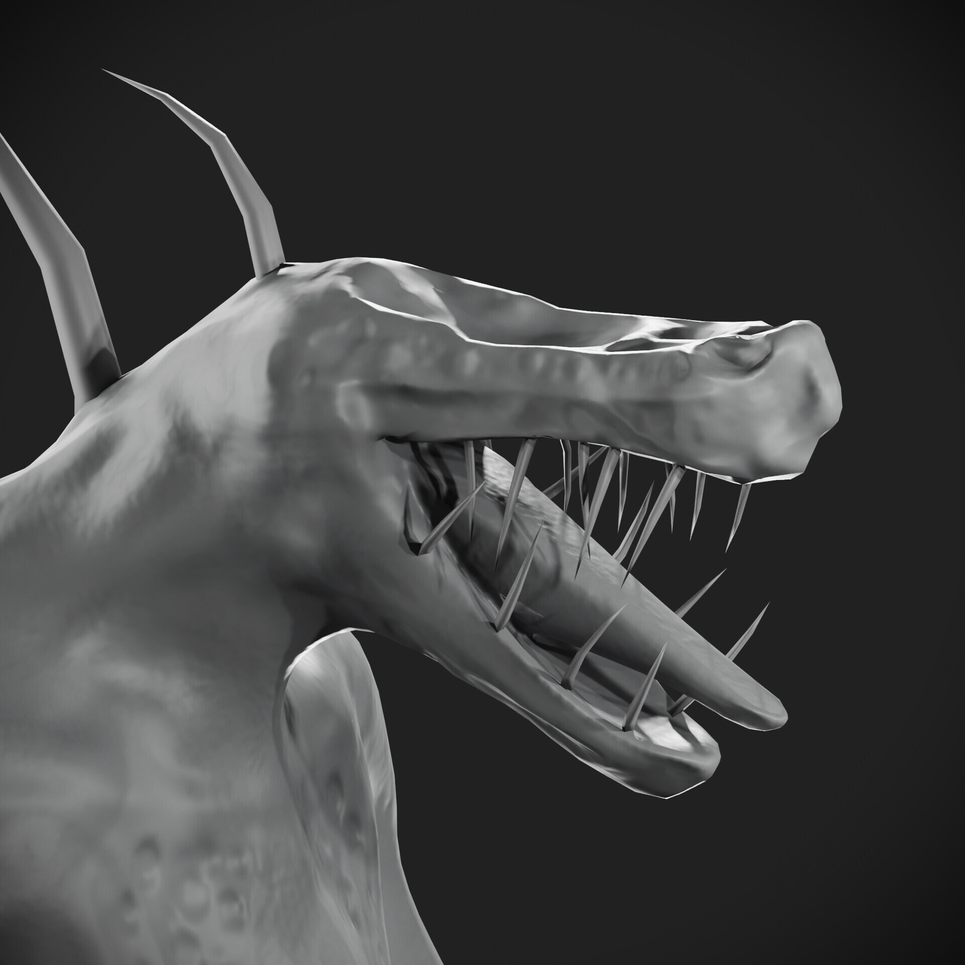 ArtStation - 939 clay model.(fan-art)