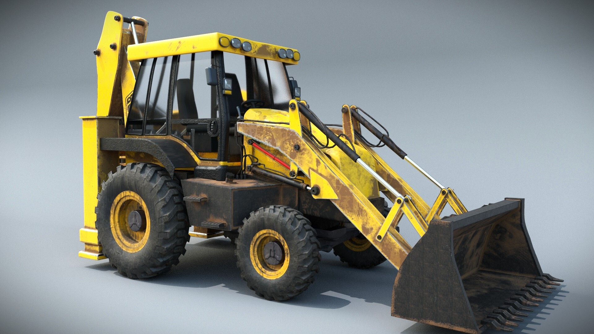 ArtStation - JCB 3D Model