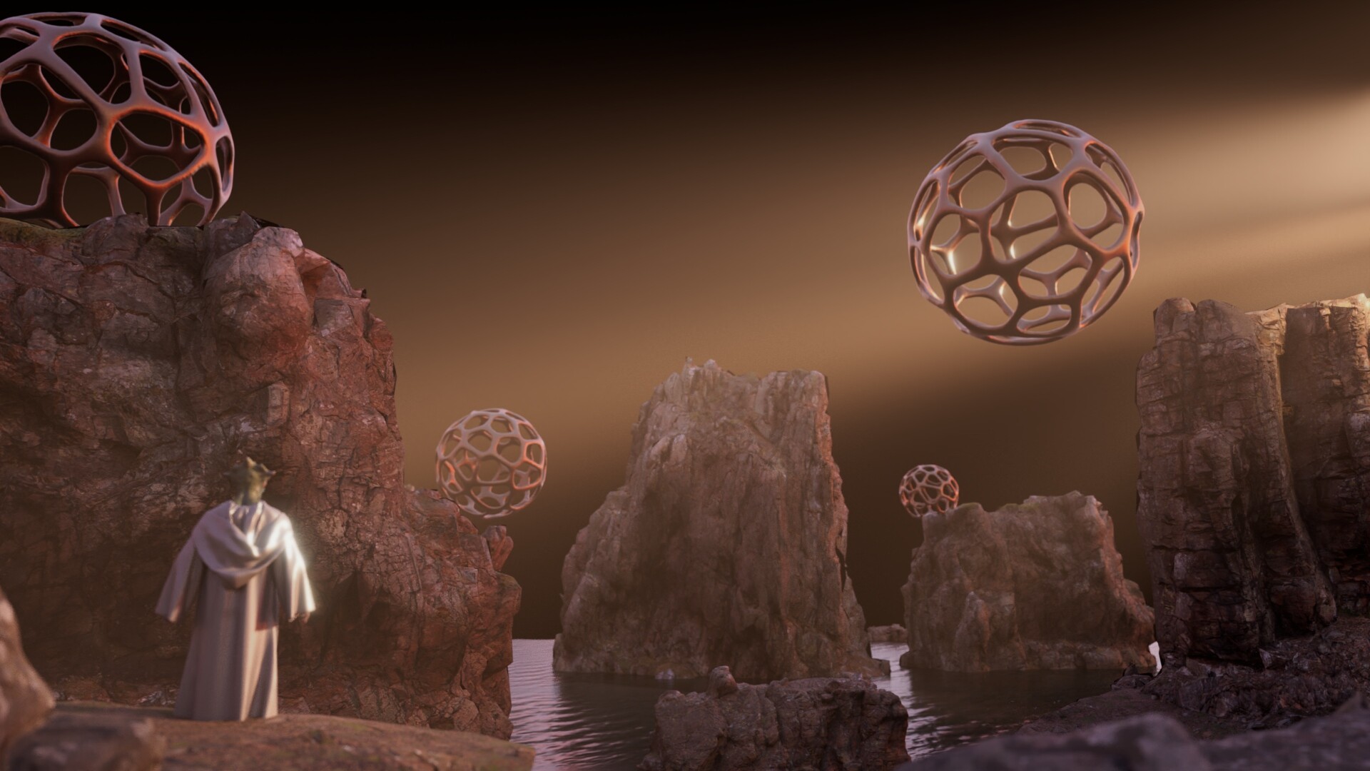 ArtStation - Knight scenery