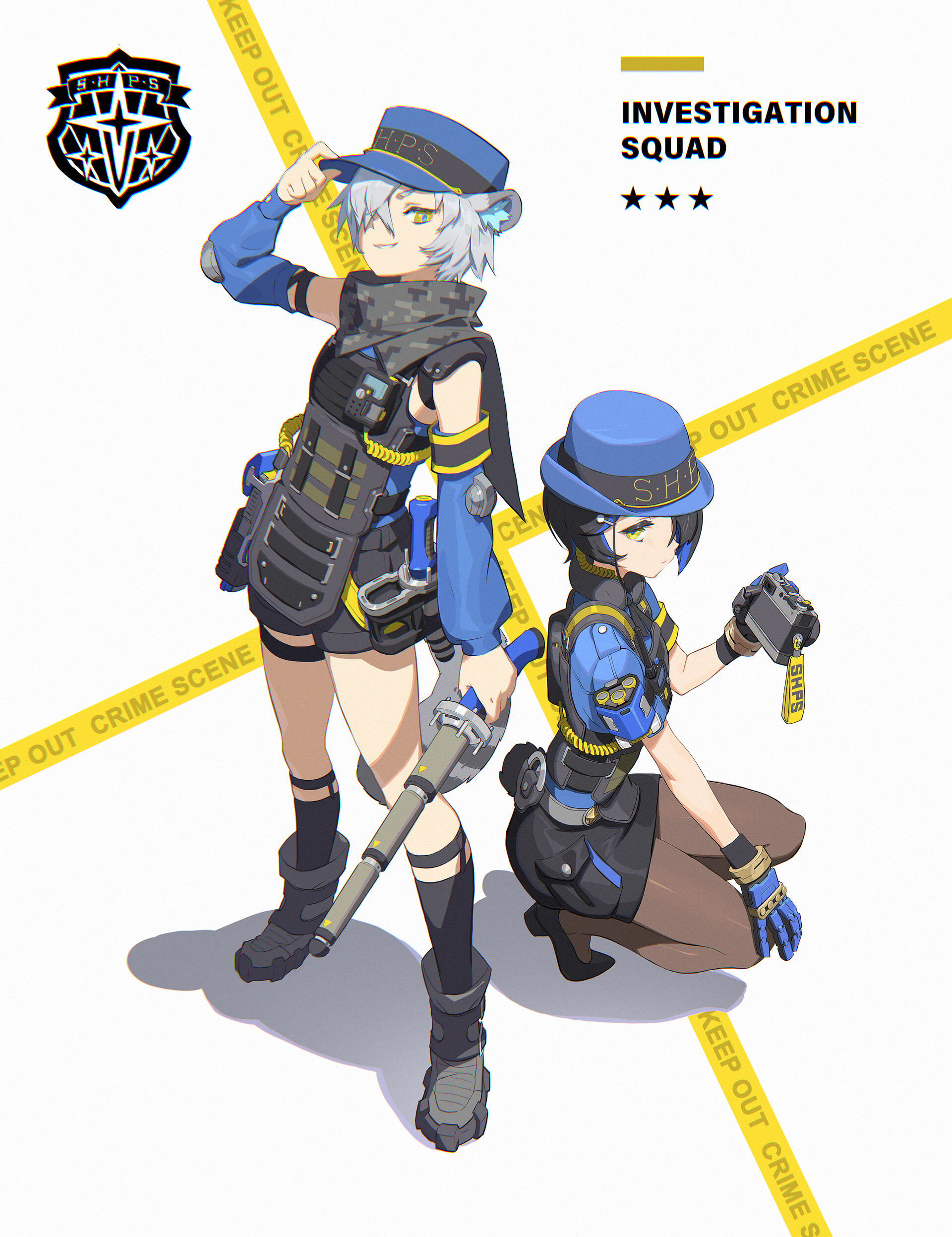 ArtStation - Detectives from Paranormal Investigation Squad