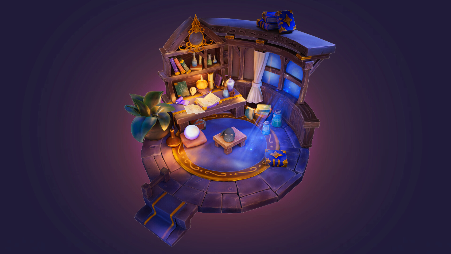 ArtStation - Wizards room