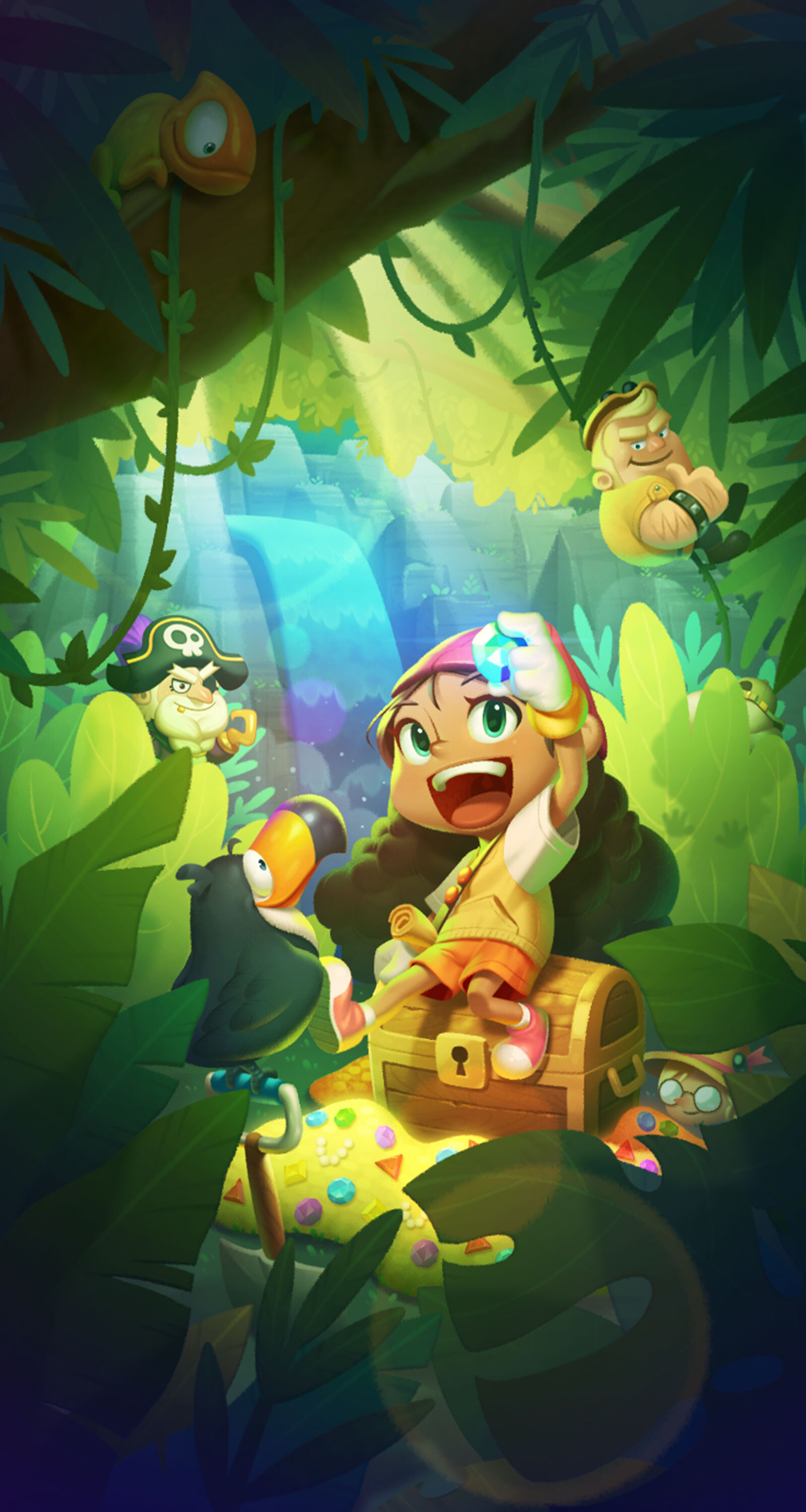 ArtStation - jungle gem title