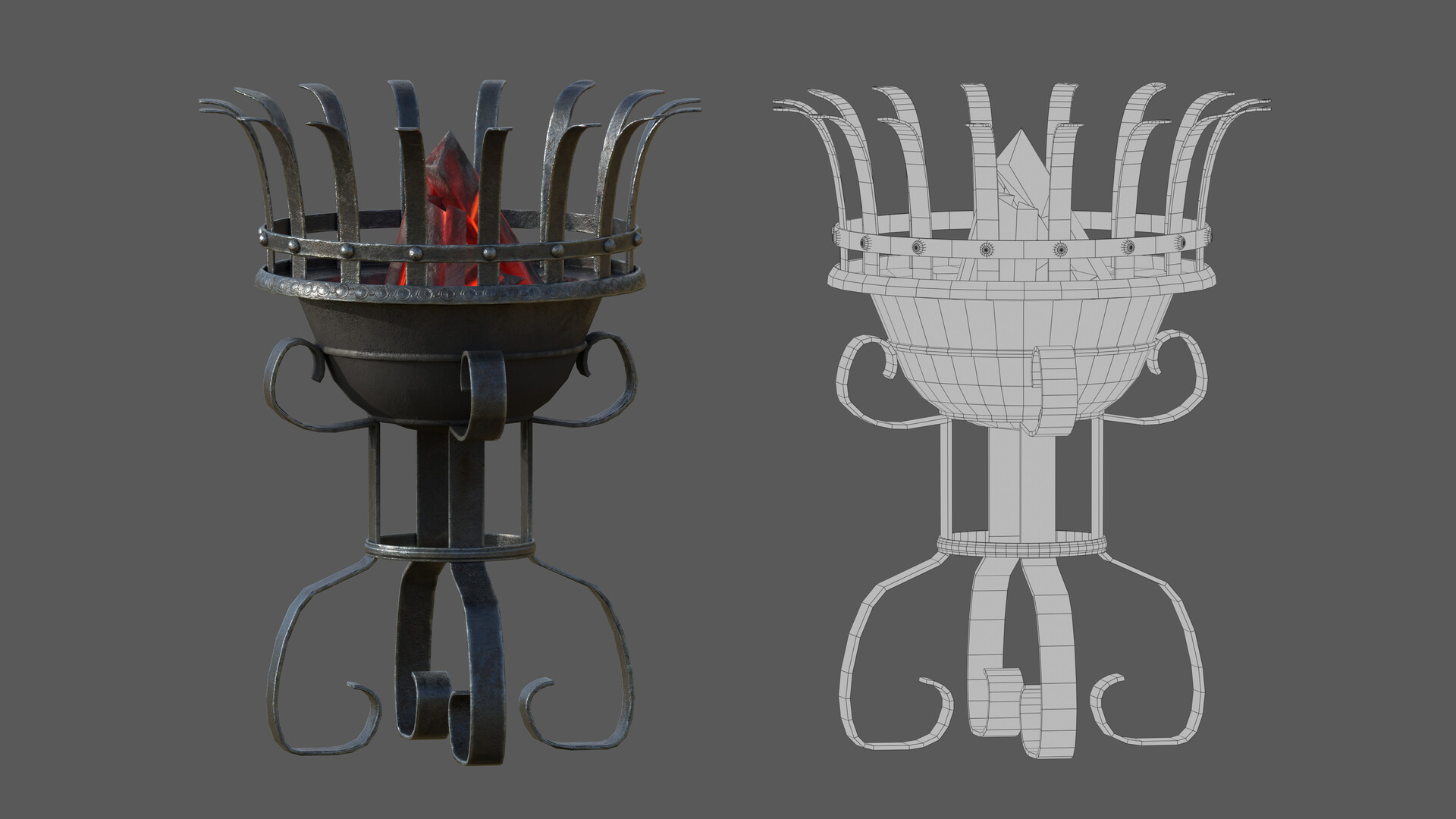 ArtStation - Object from next project - Brazier