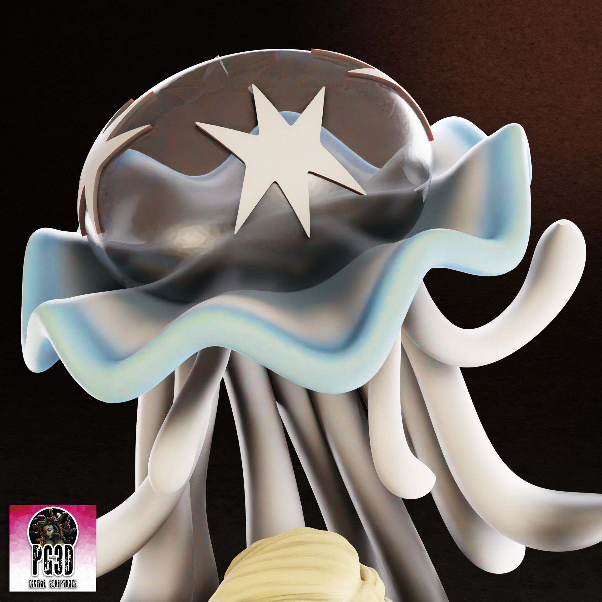 PgGasta - Pokemon Lusamine and Nihilego - 1TO10 STL FILE 3D PRINT MODEL