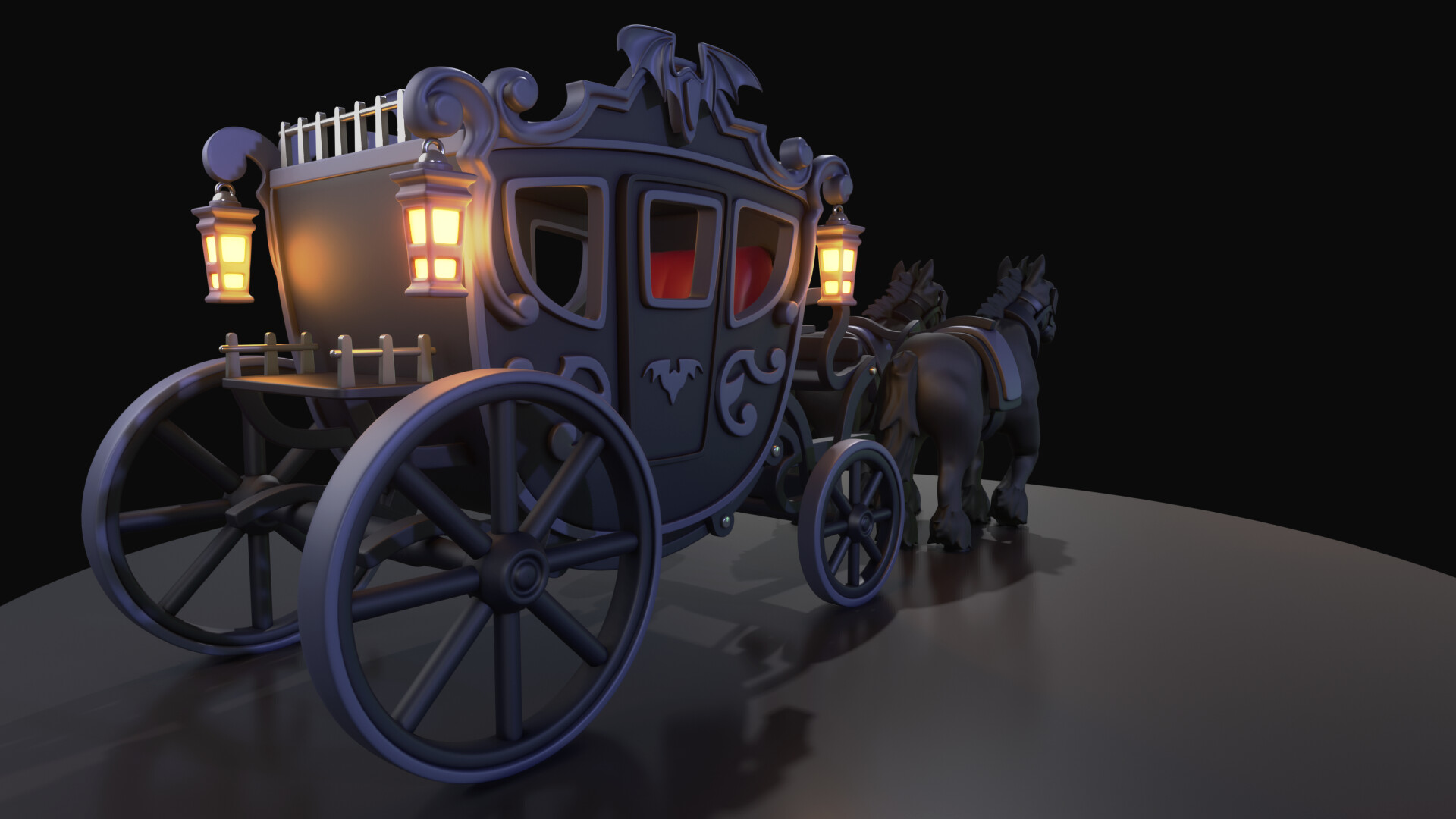 James Fraser - Vampire Carriage - Royal Match Style