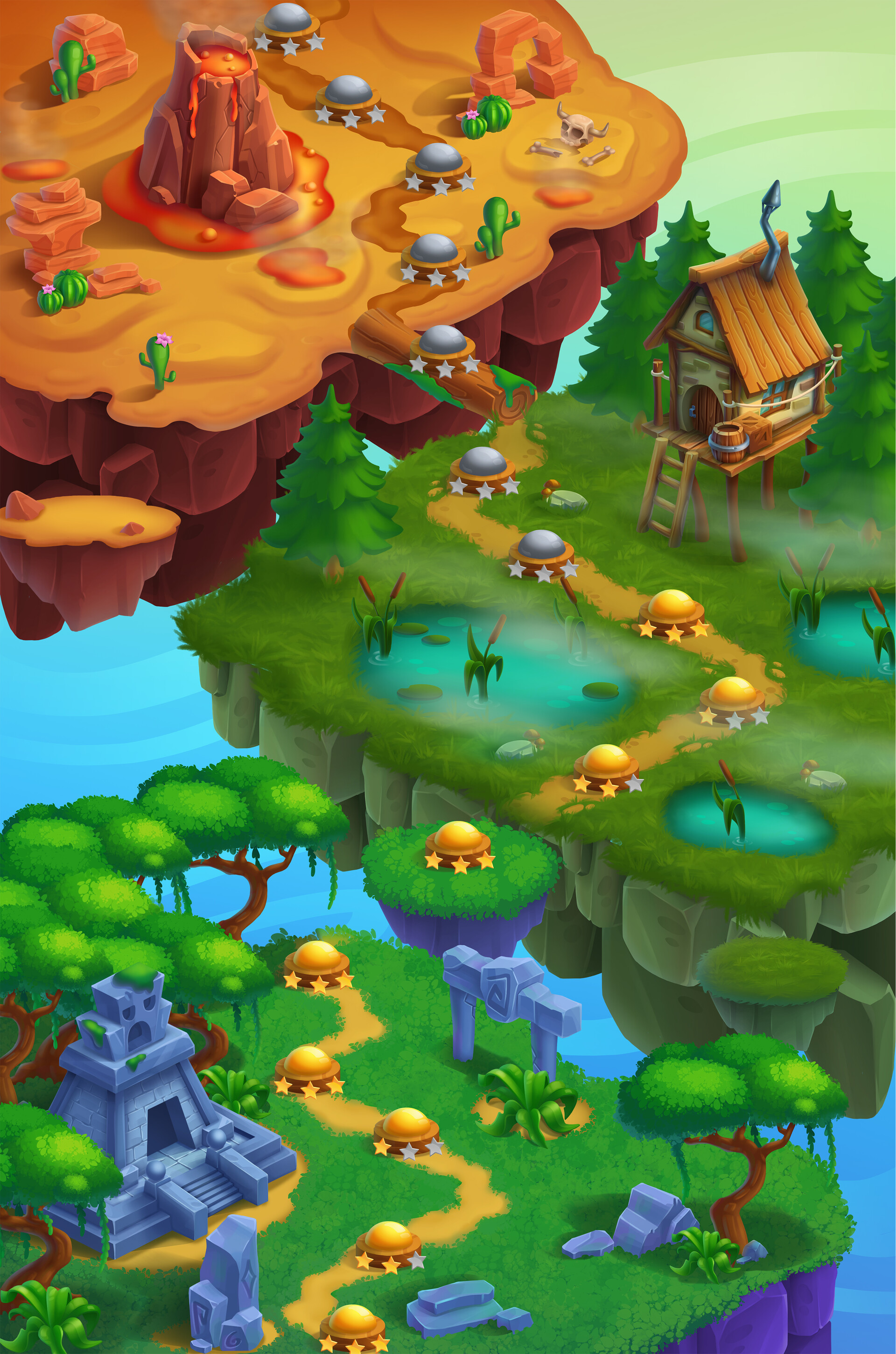 ArtStation - Isometric Map