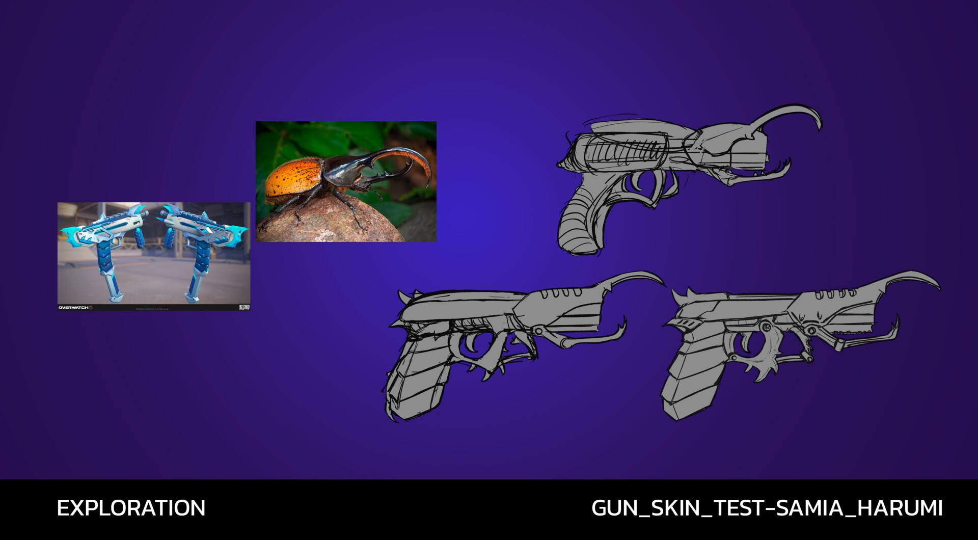 Samia Harumi - Beetle Gun Concept Art