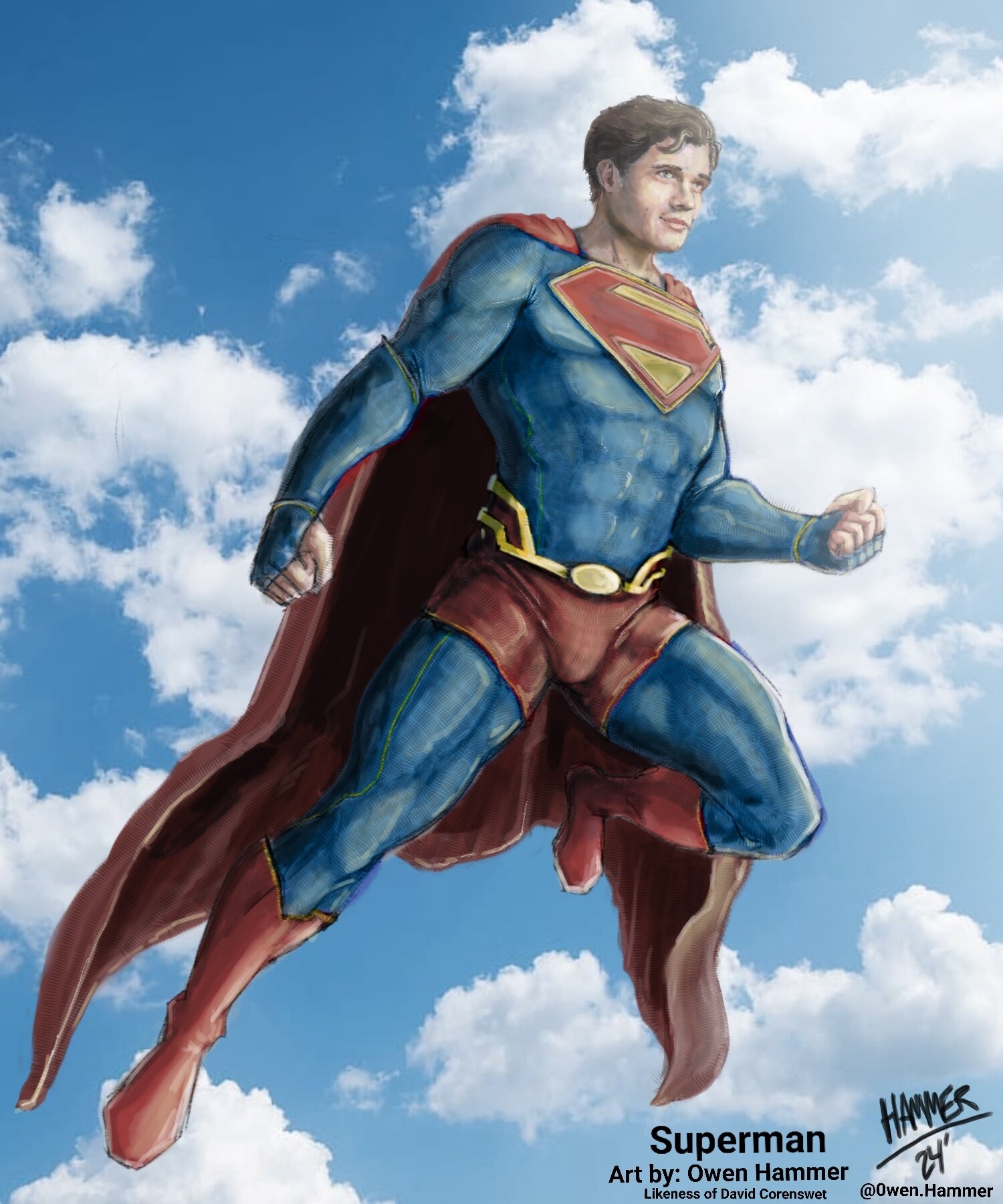 ArtStation - Superman fan concept artwork