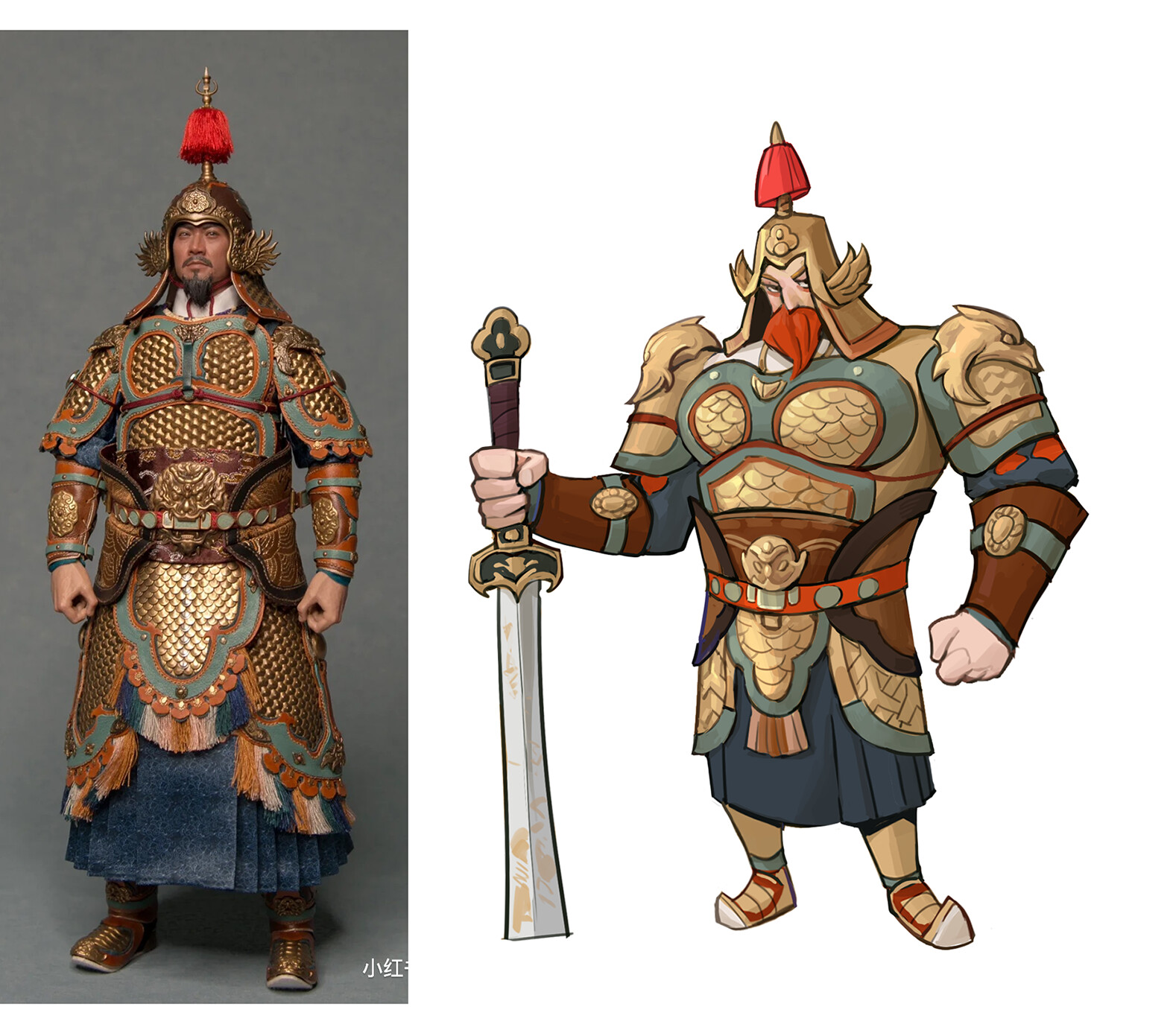 ArtStation - Stylized Chinese soilder