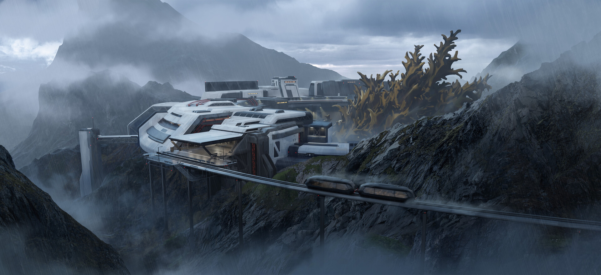 ArtStation - Research facility