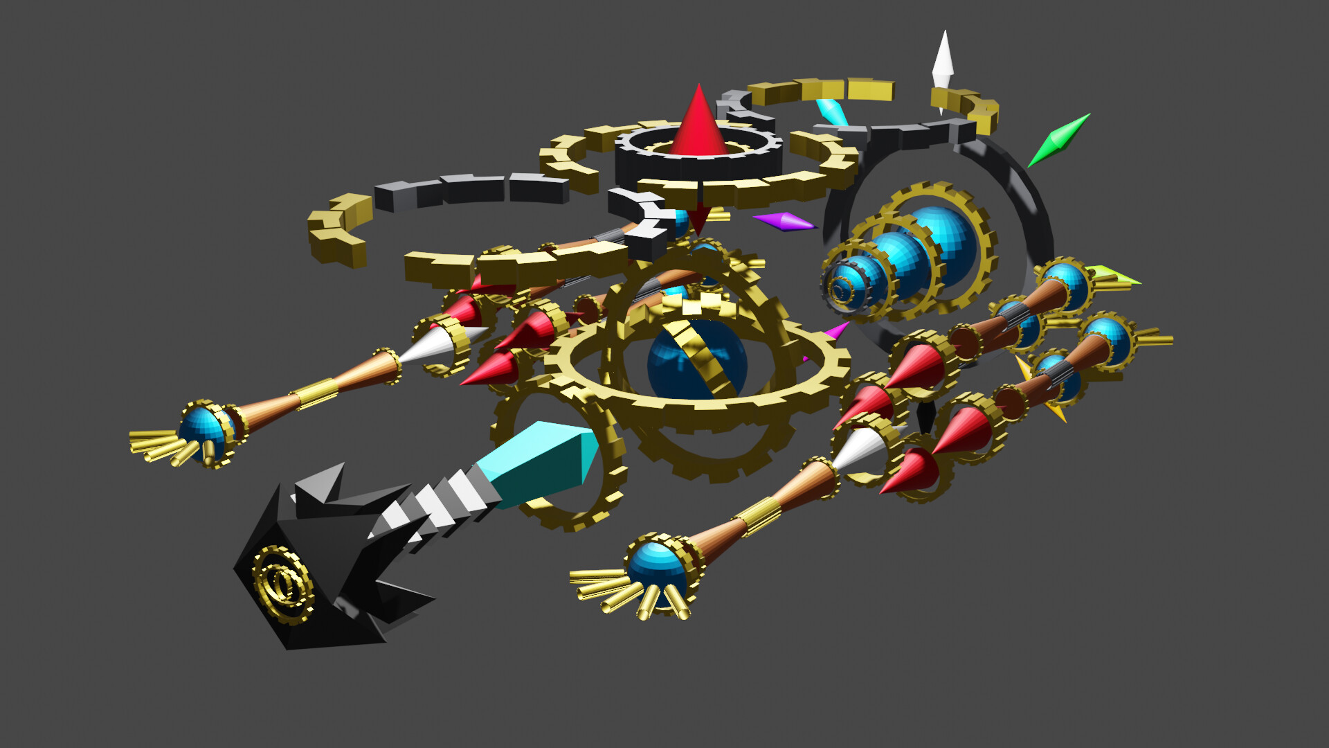 ArtStation - Upload test(3D first modeling creature.