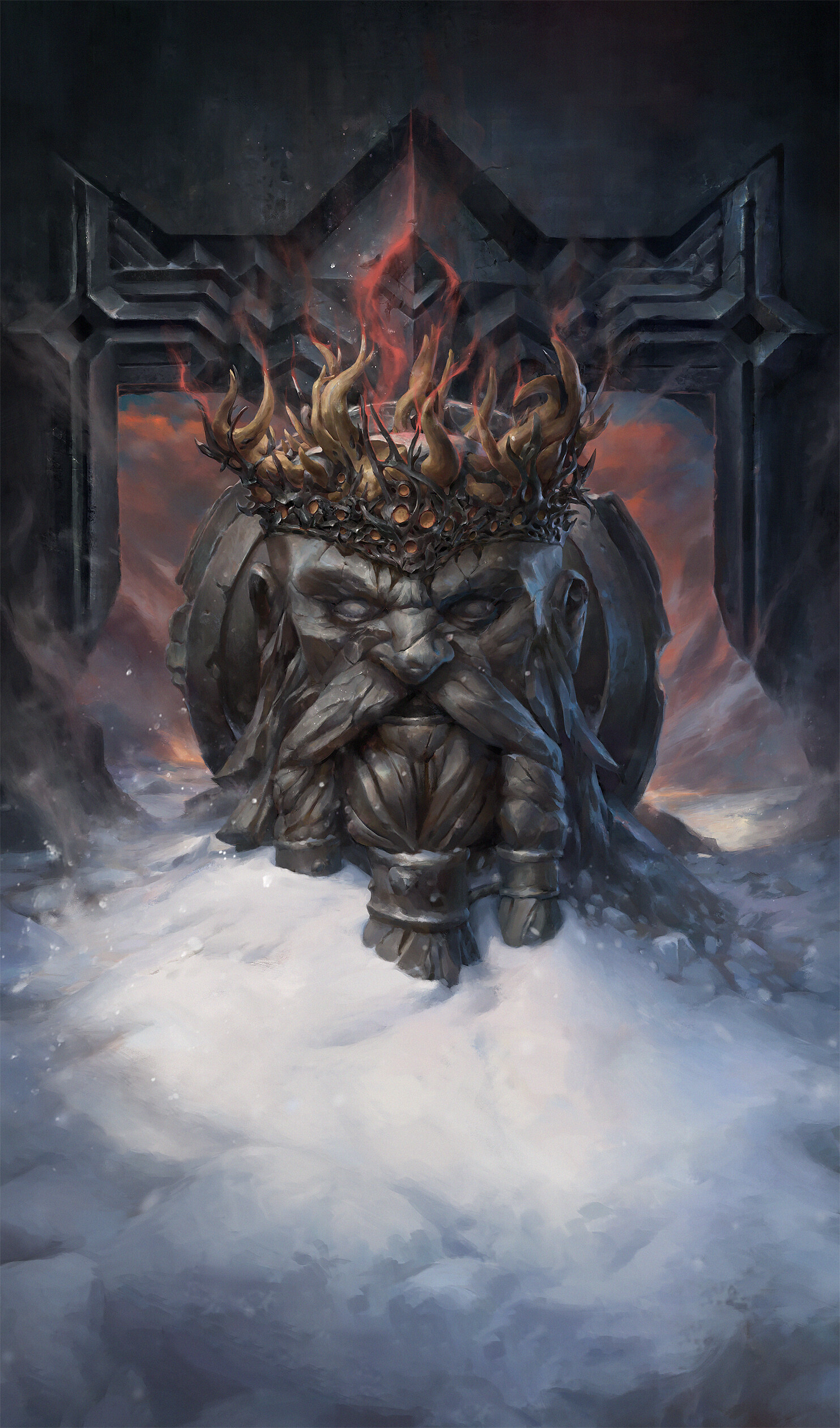 ArtStation - Midnight - Crown of Shadow_Cover Art