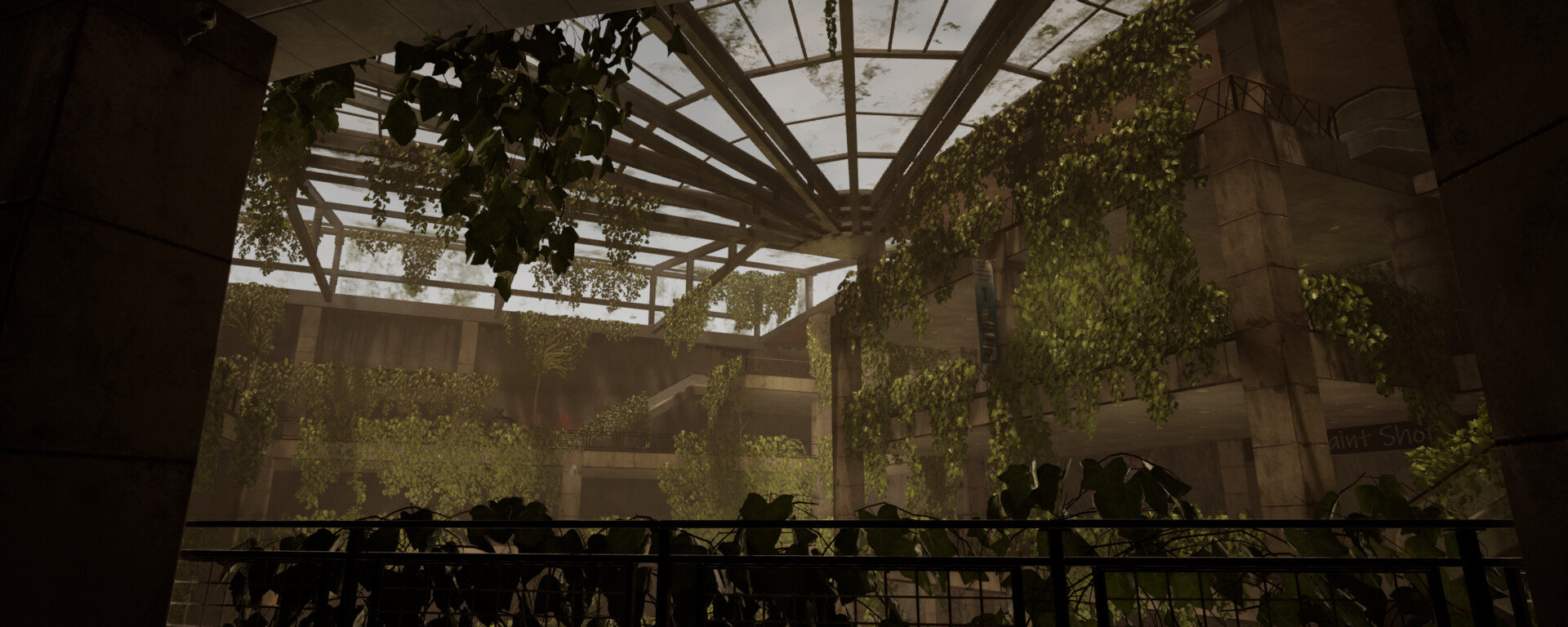 ArtStation - Mall - Post-Apo