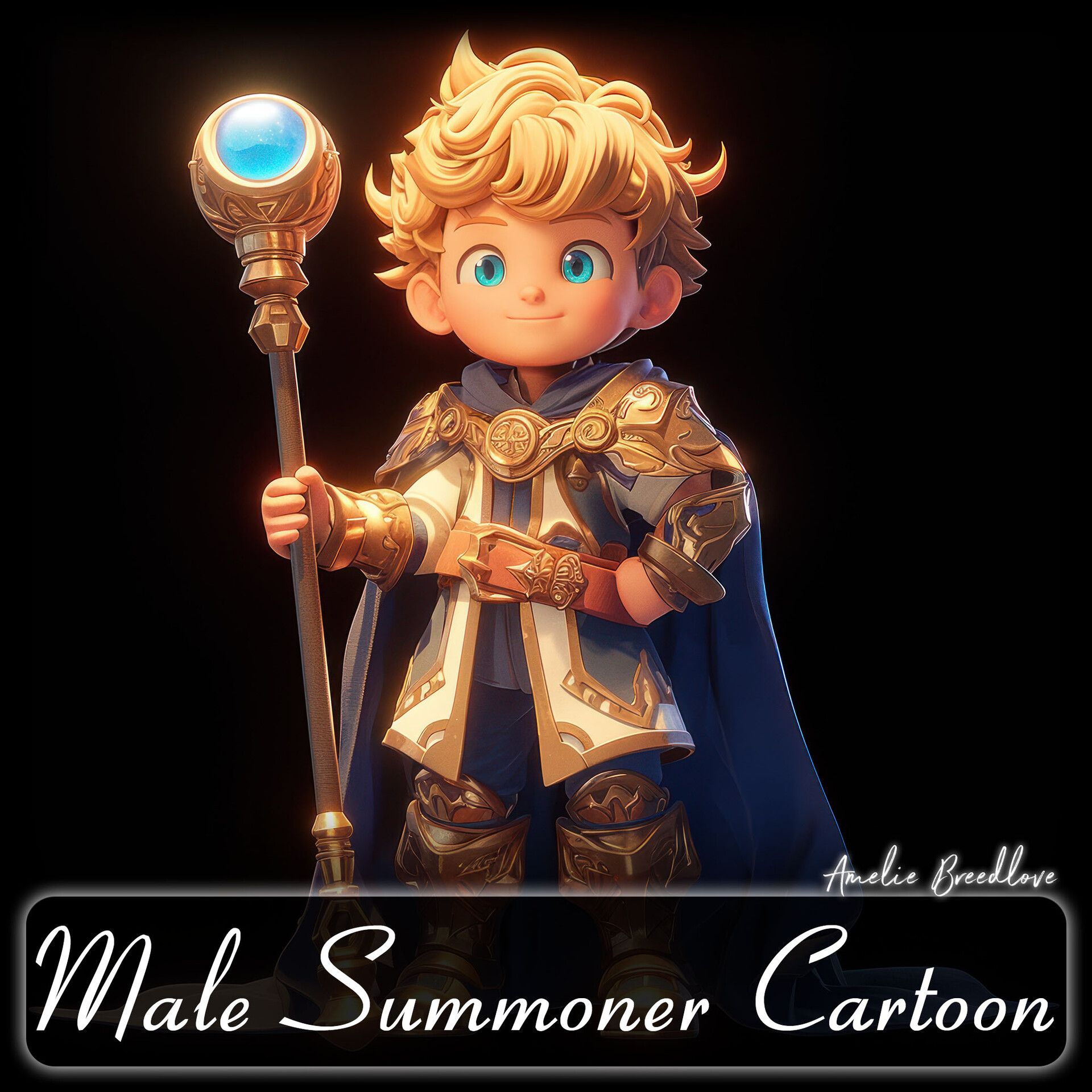 ArtStation - 200 Male Summoner Cartoon (Full Body) Reference Pack | 4K ...