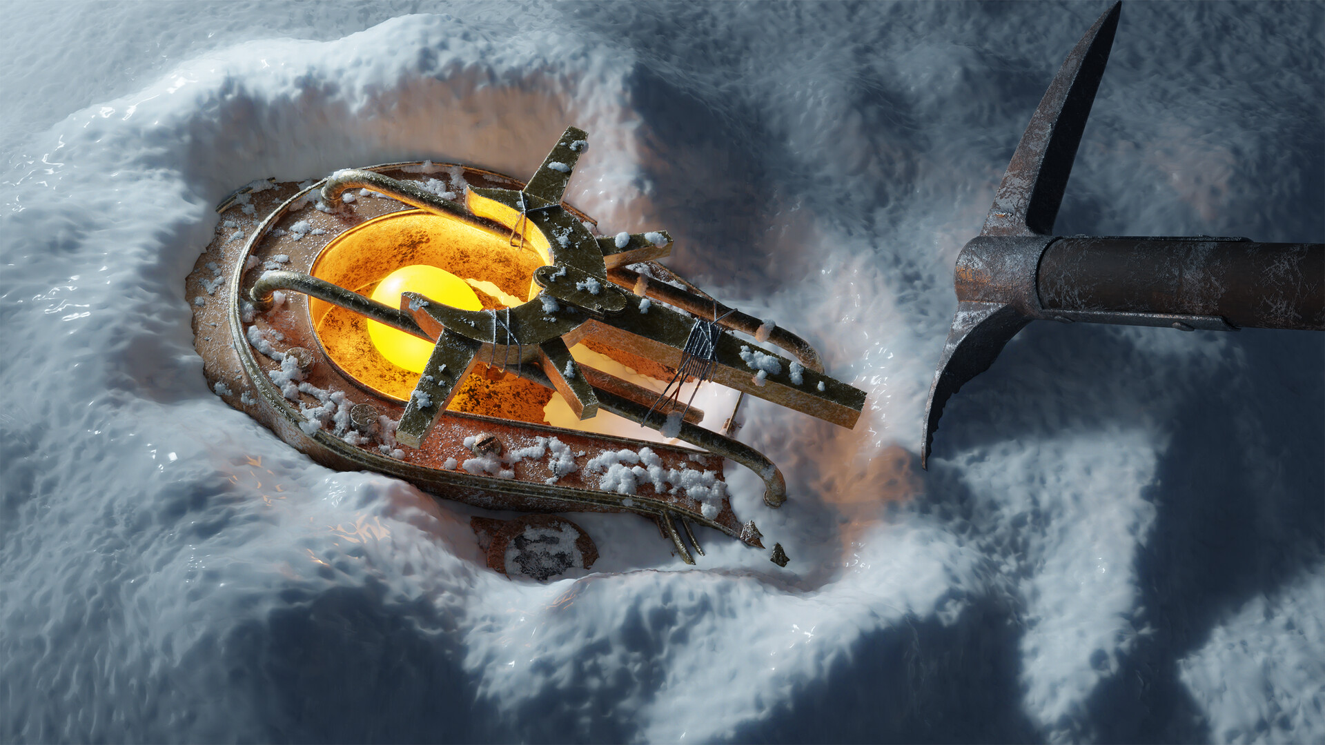 ArtStation - FrostPunk GlowWorm Lamp