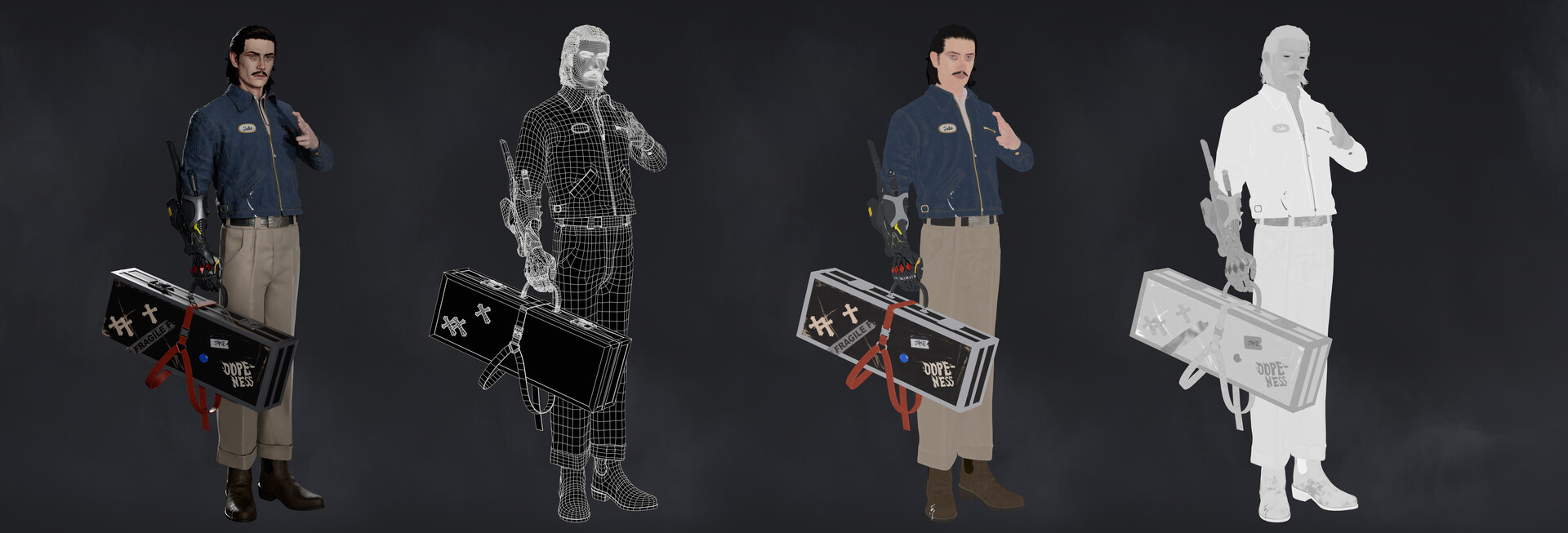 Alexandre ZENELI - Jake (Real-time game character)