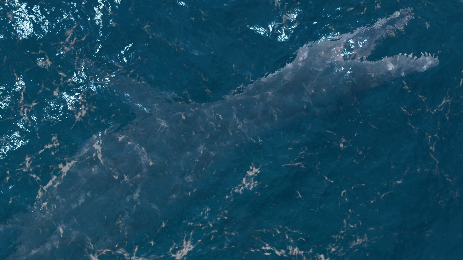 Jonathan Harris - Pliosaurus Life Reconstruction