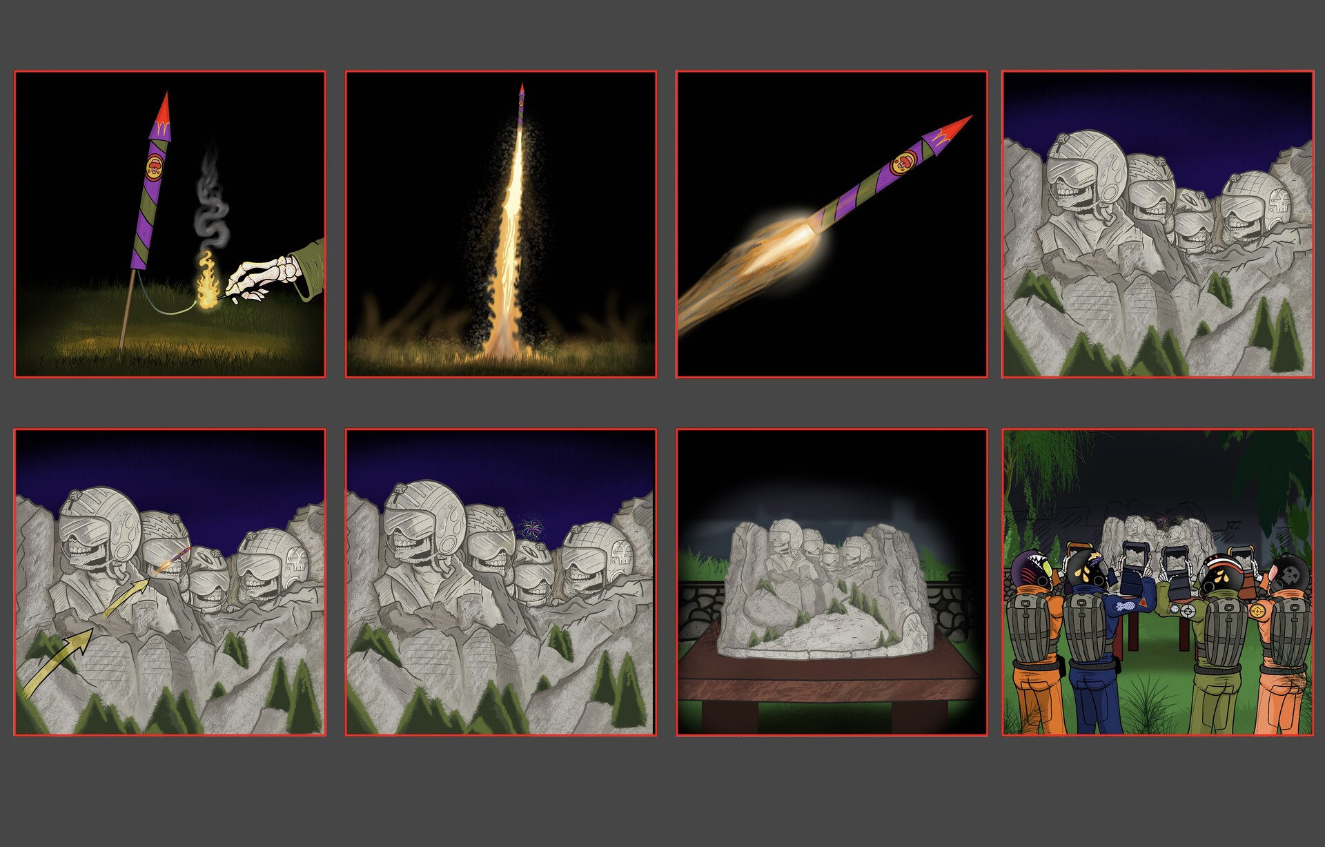 ArtStation - Mt Force More storyboards