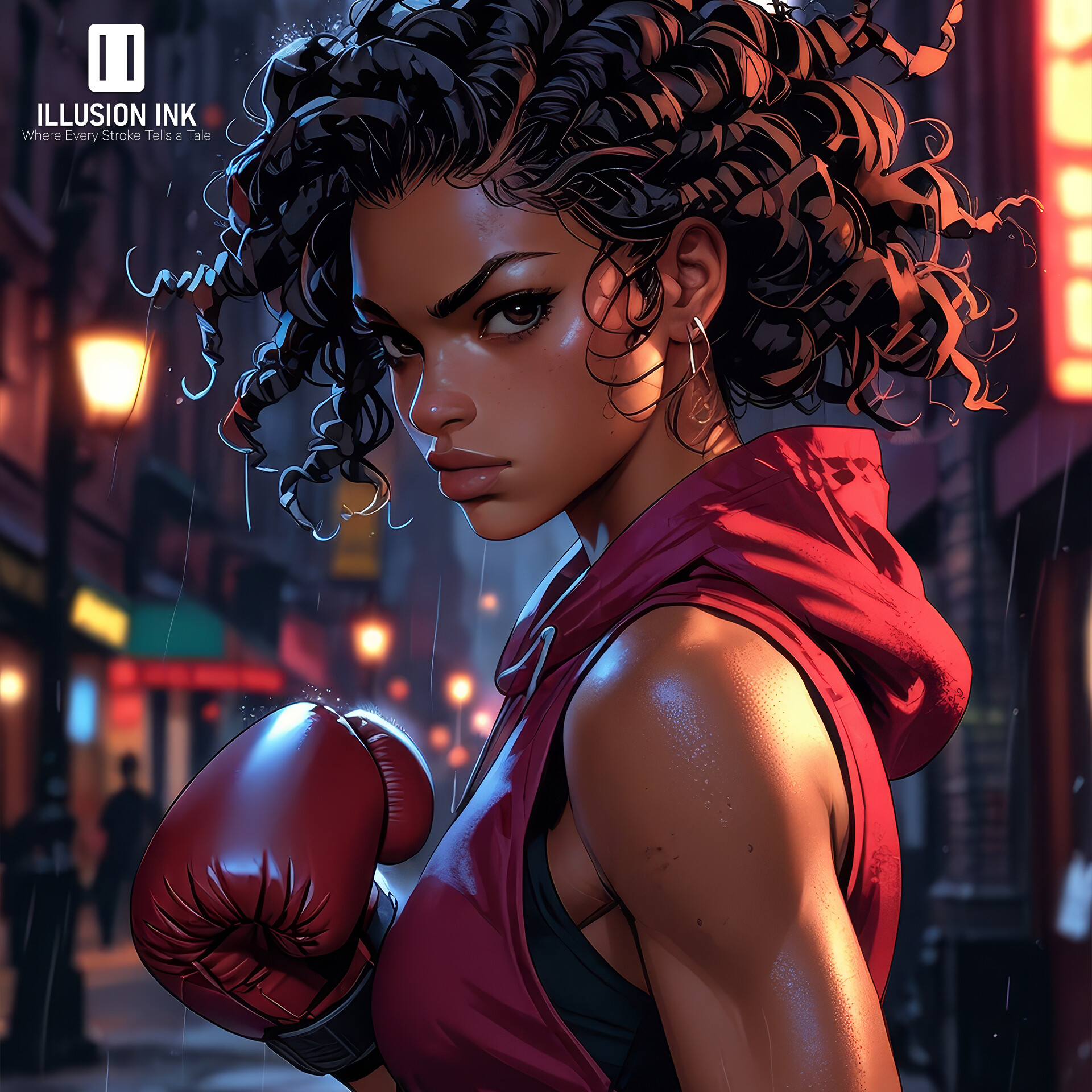 ILLUSION INK - 360 Female Boxer Character Concepts | 8K