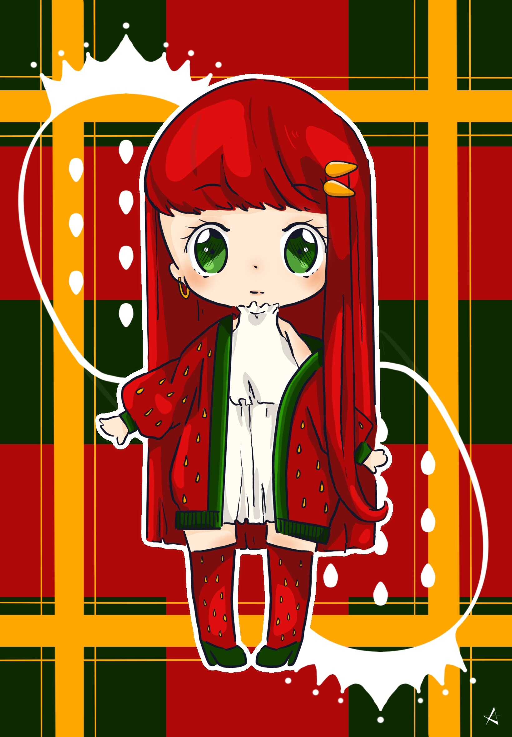 ArtStation - Strawberry girl