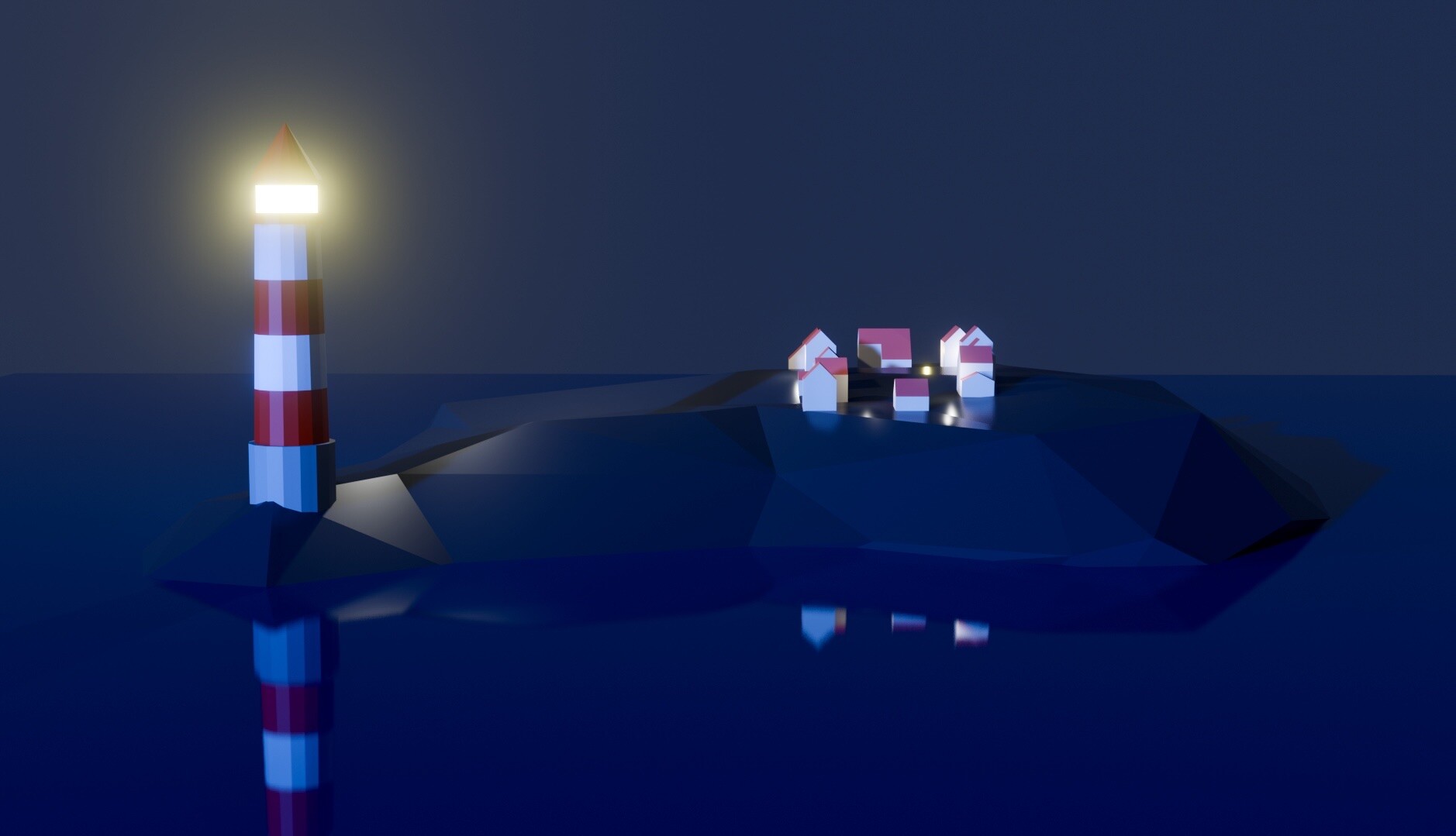 ArtStation - Ambient lighthouse