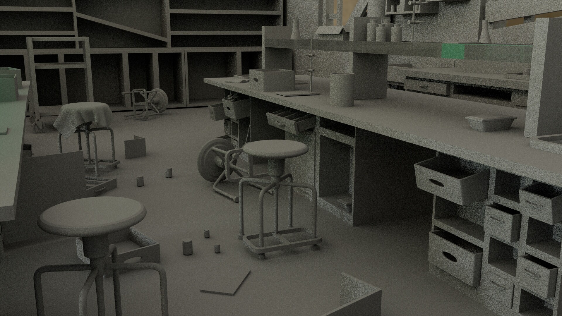 ArtStation - Classroom-Environment