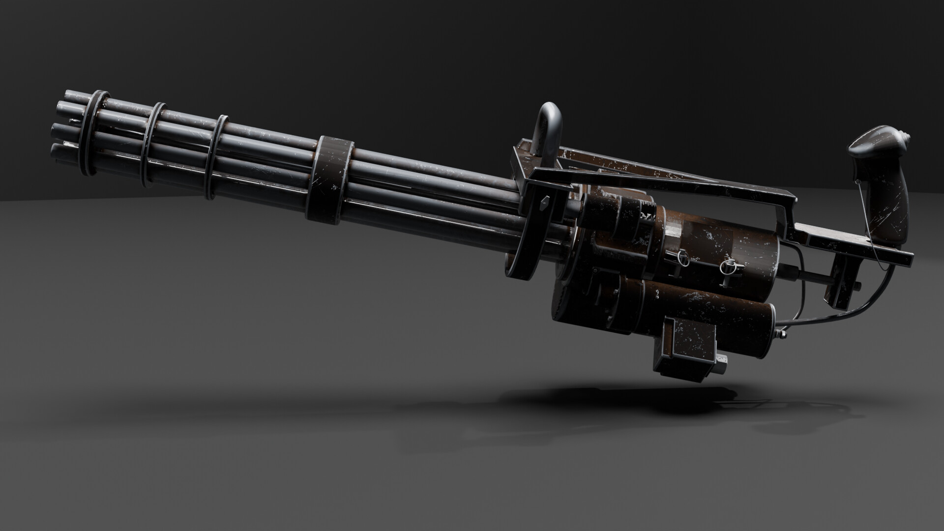 ArtStation - Titan-X Minigun