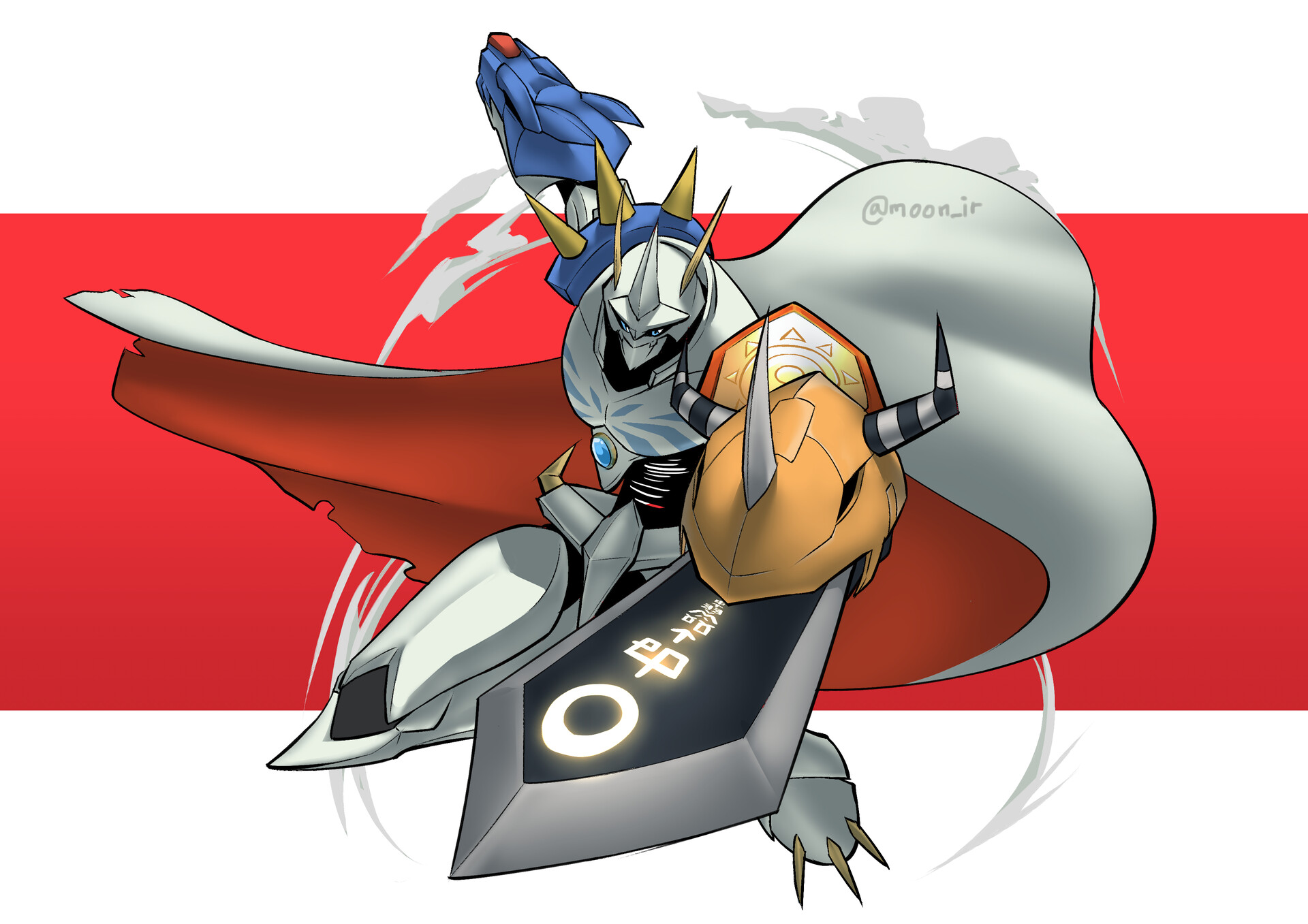 ArtStation - Omegamon - Digimon Fan Art