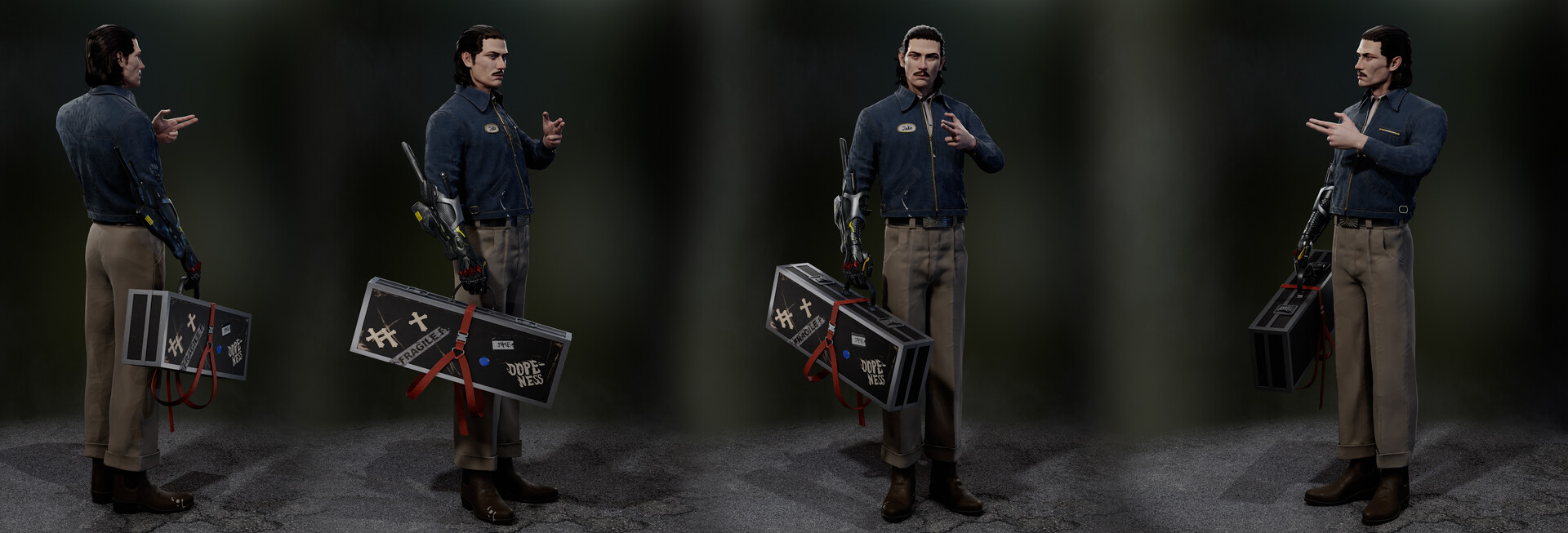 Alexandre ZENELI - Jake (Real-time game character)