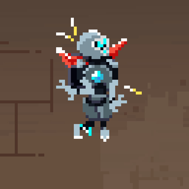 ArtStation - Robot enemy for Endless Wander