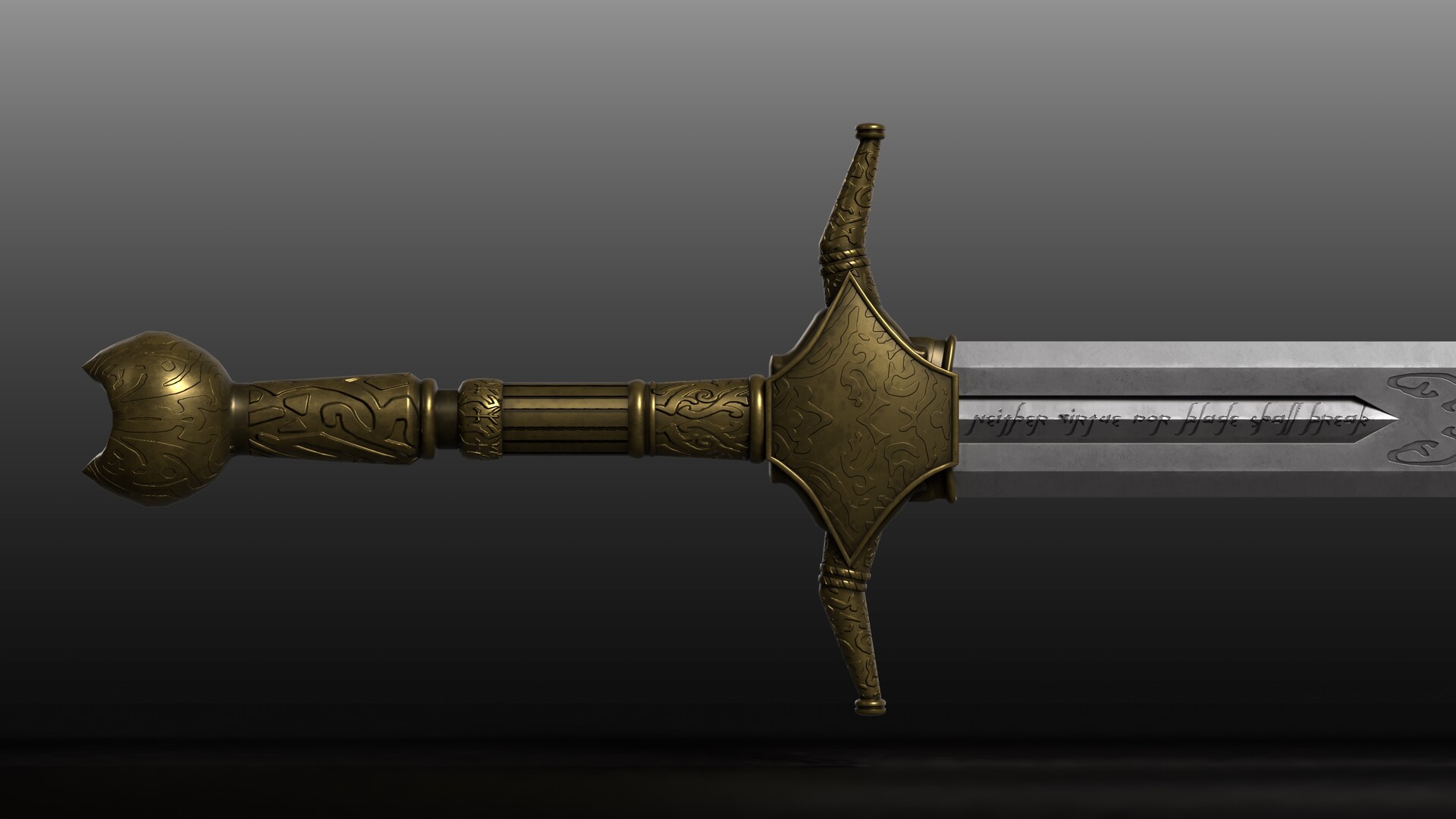 ArtStation - Blade and Sorcery. Plain Lore Sword🍃