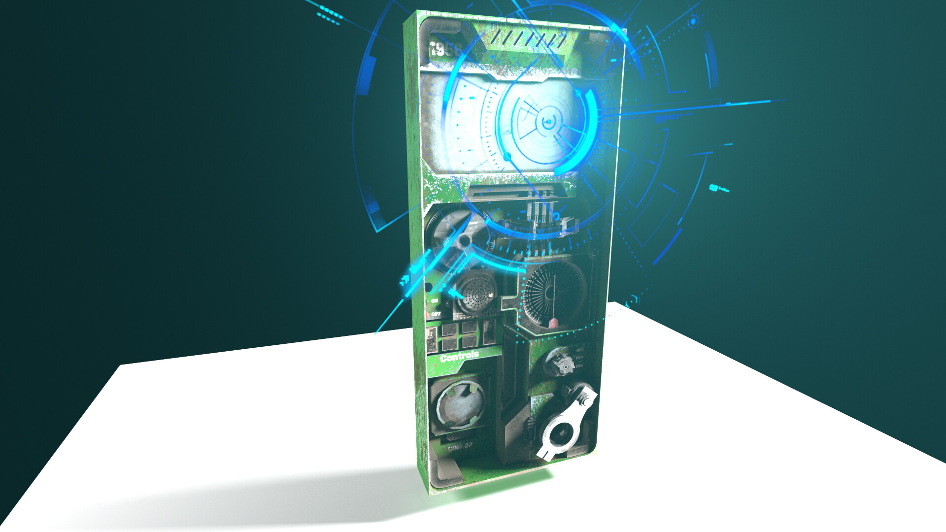 ArtStation - Portable time travel device